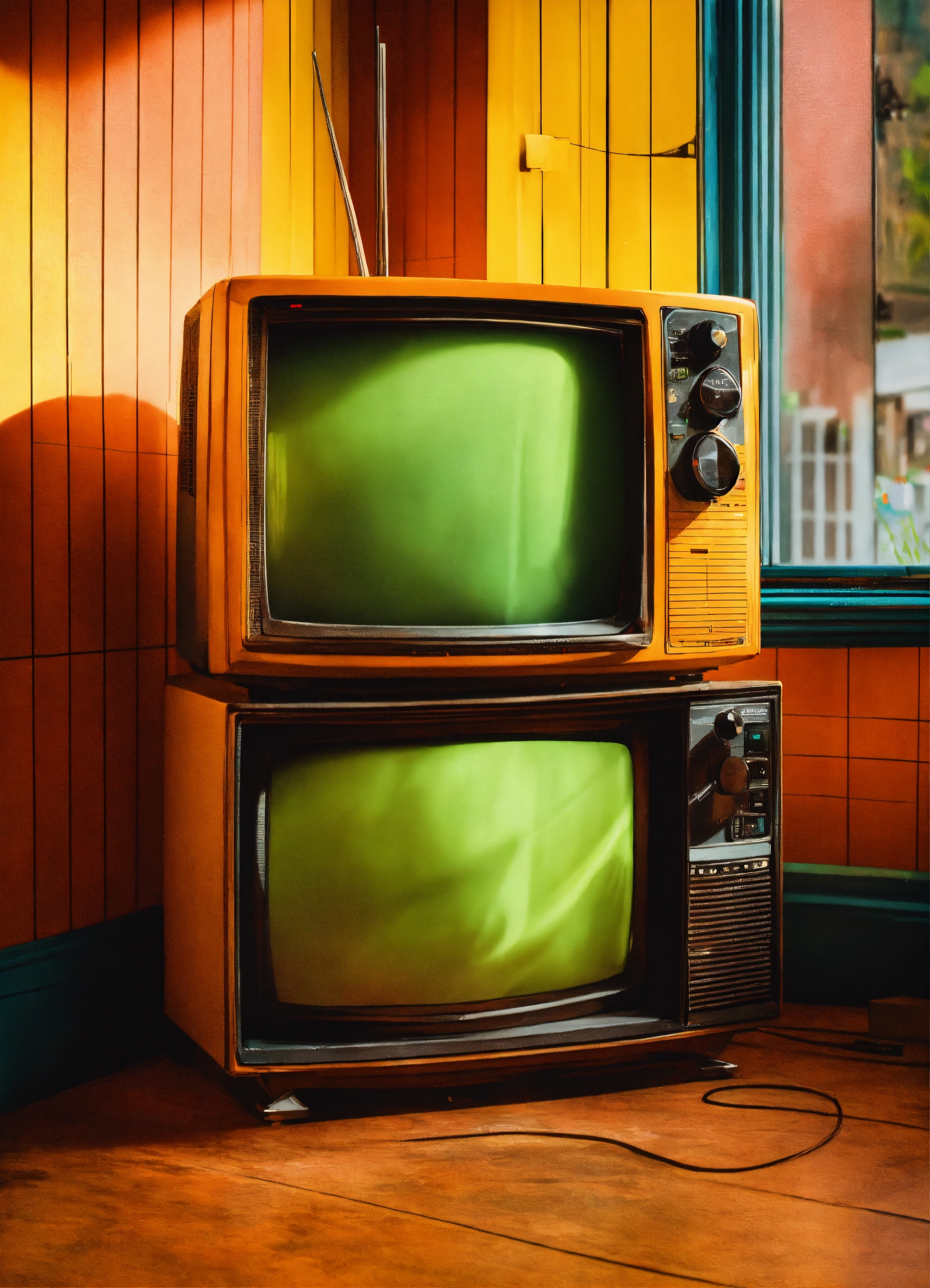 Lexica - A hyper realistic 2000s tv