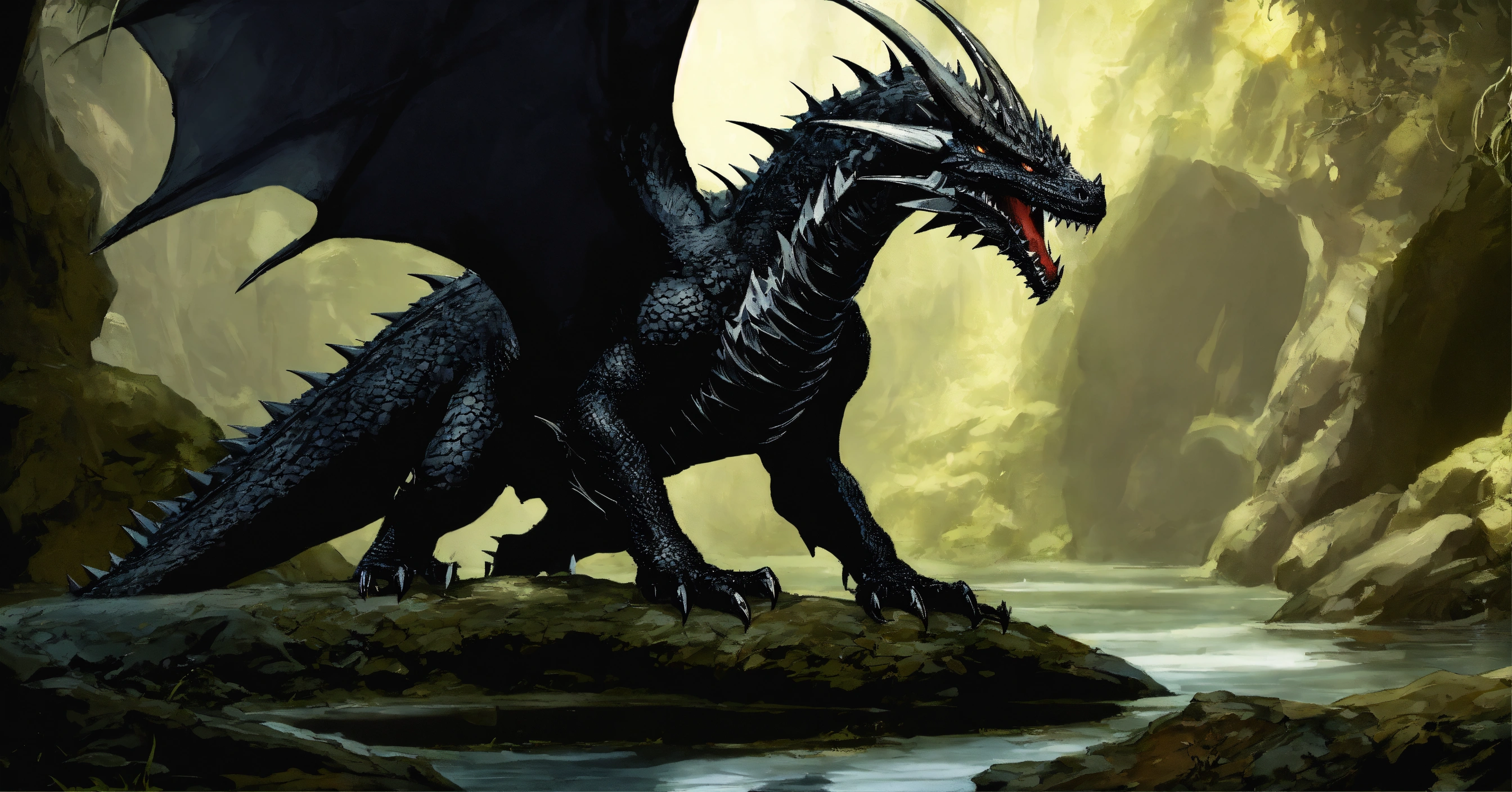 Lexica - Fine art, delicate detail, menacing, Dungeons and Dragons ...