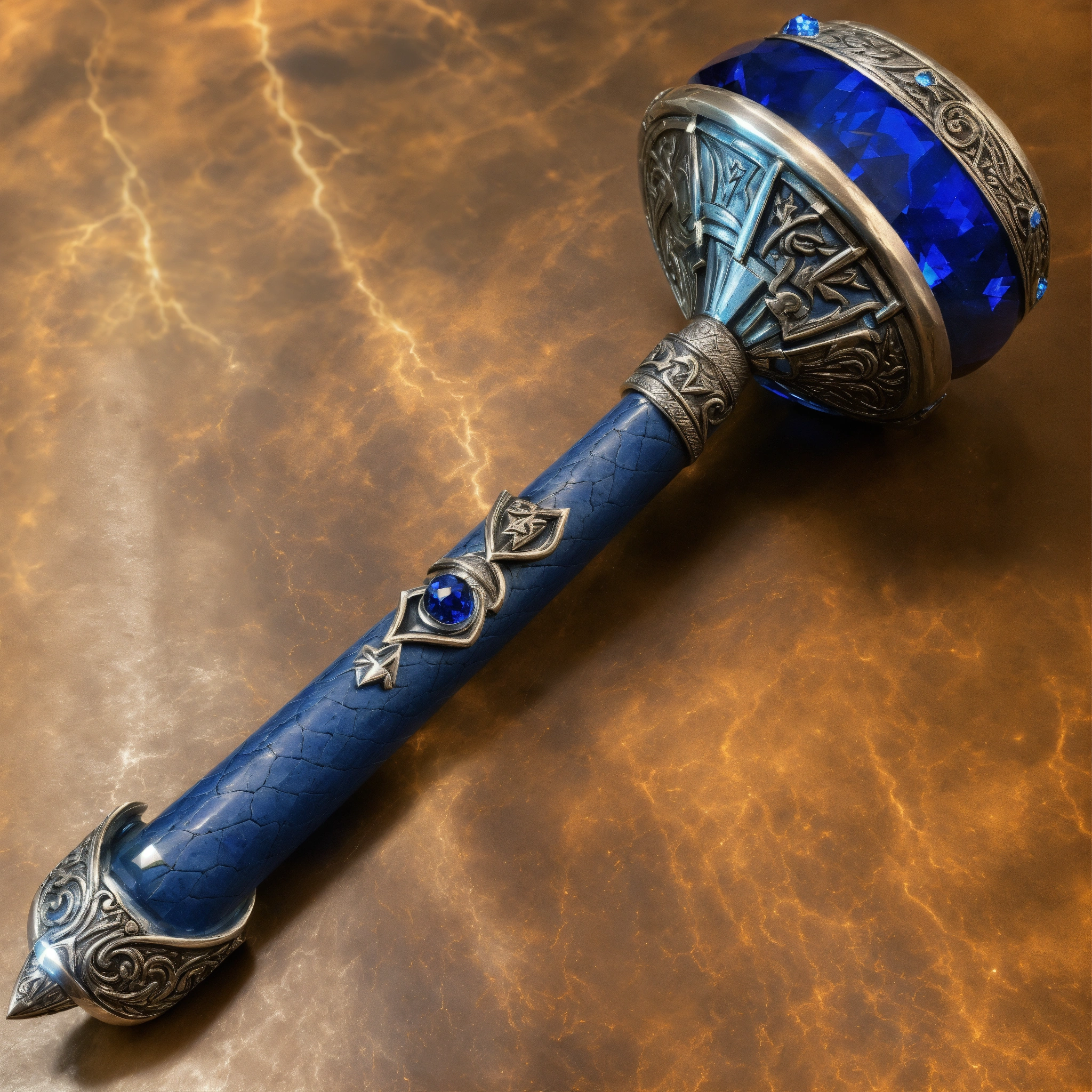 Lexica - Great hammer. Lightning. Weapon. D&D. Large, anvil-sized ...