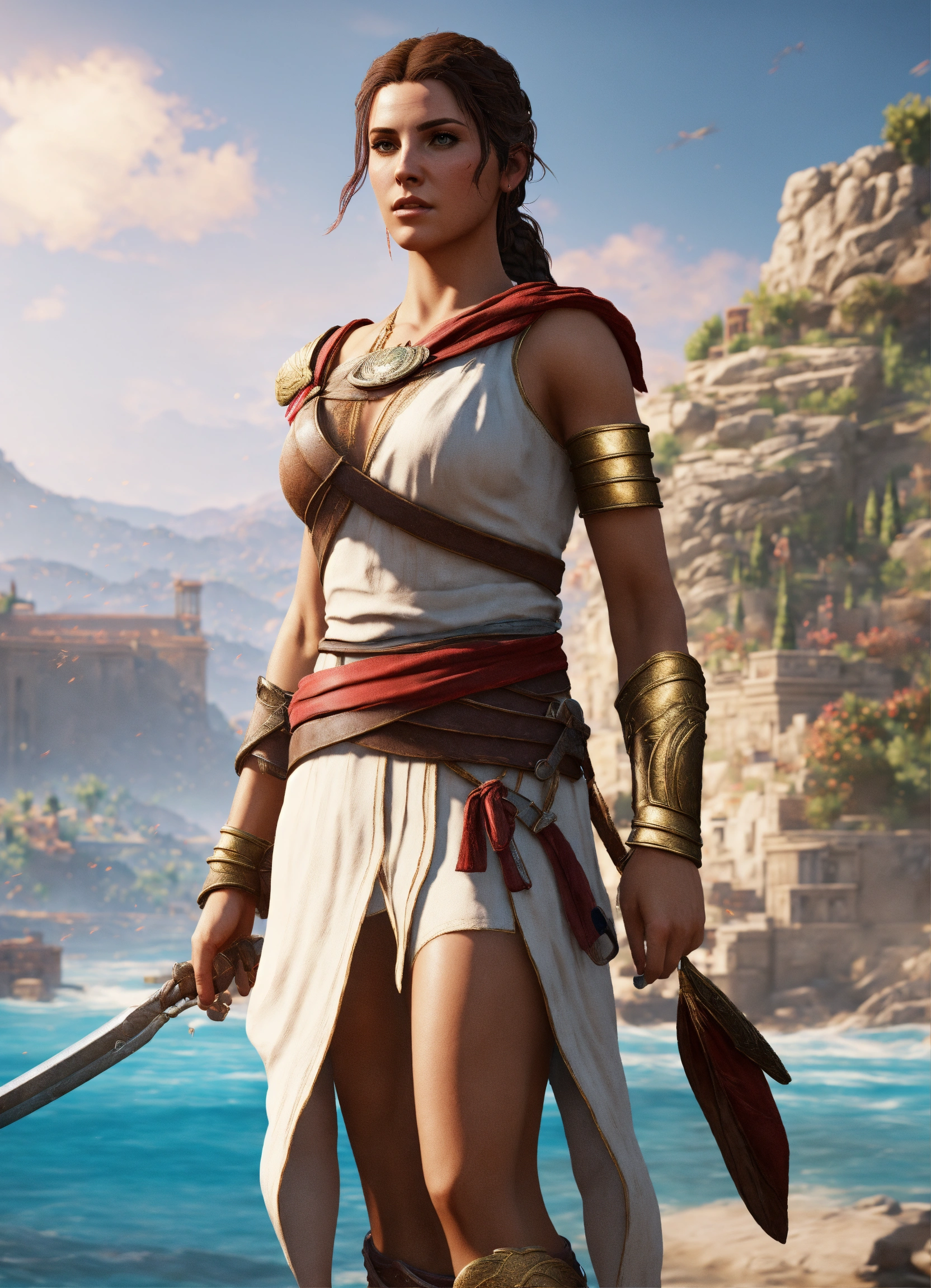Lexica - Kassandra from Assassin's creed odyssey, hot and attractive ...