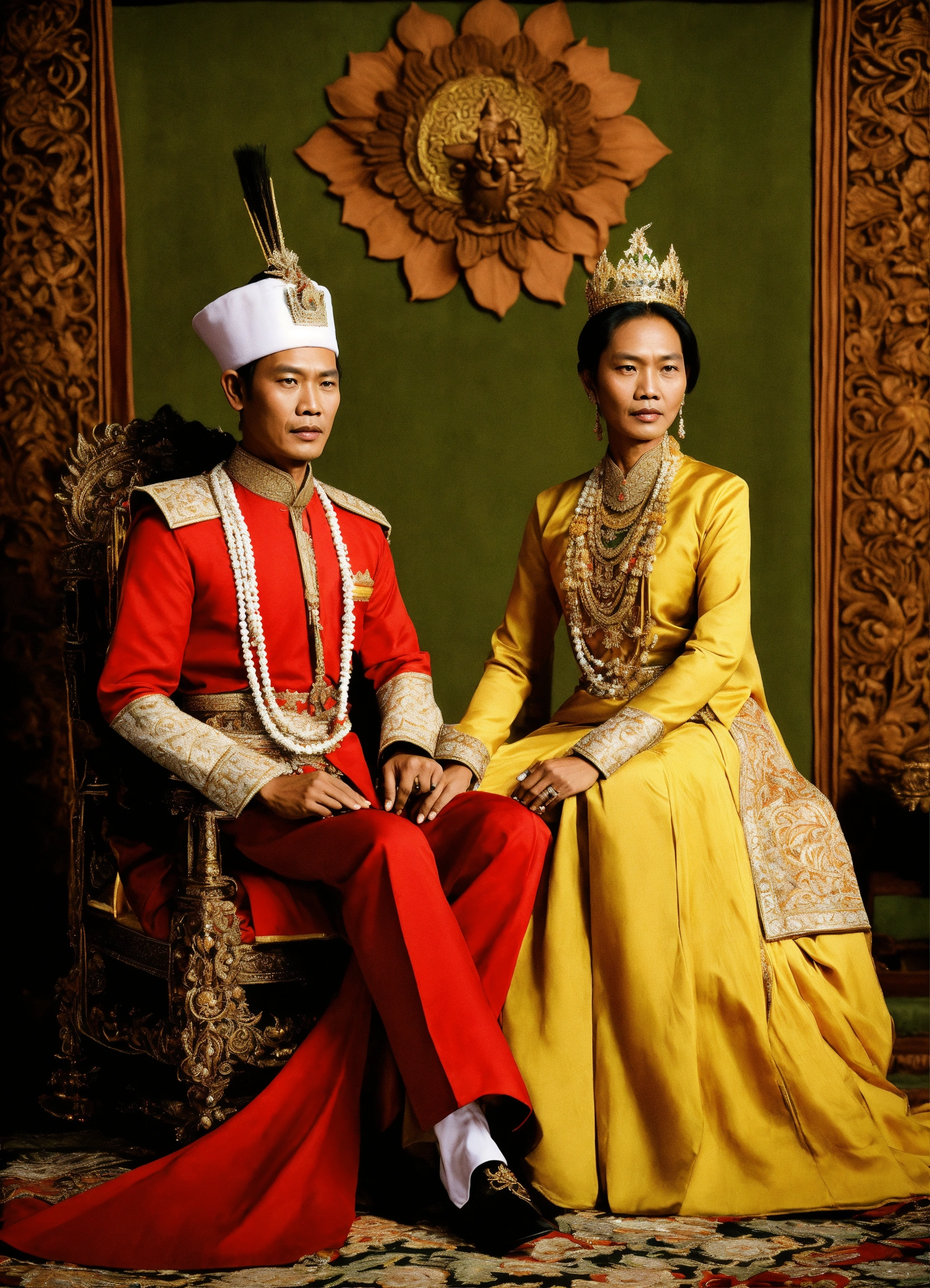 Lexica - Handsome Javanese majapahit king hayam wuruk and beautiful ...