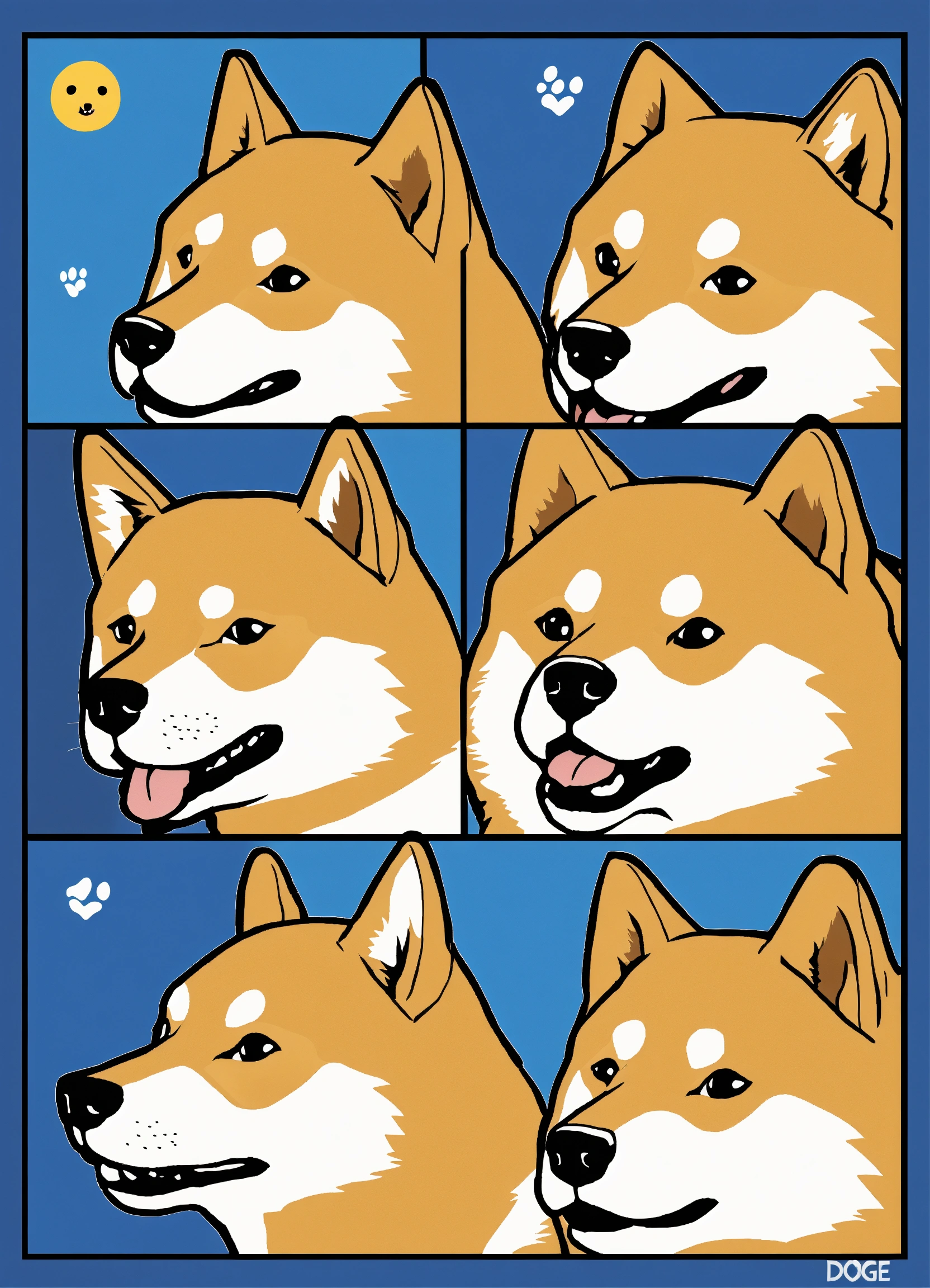 Lexica - Doge meme, dog, meme, doge, shiba inu, cartoon, doge coin