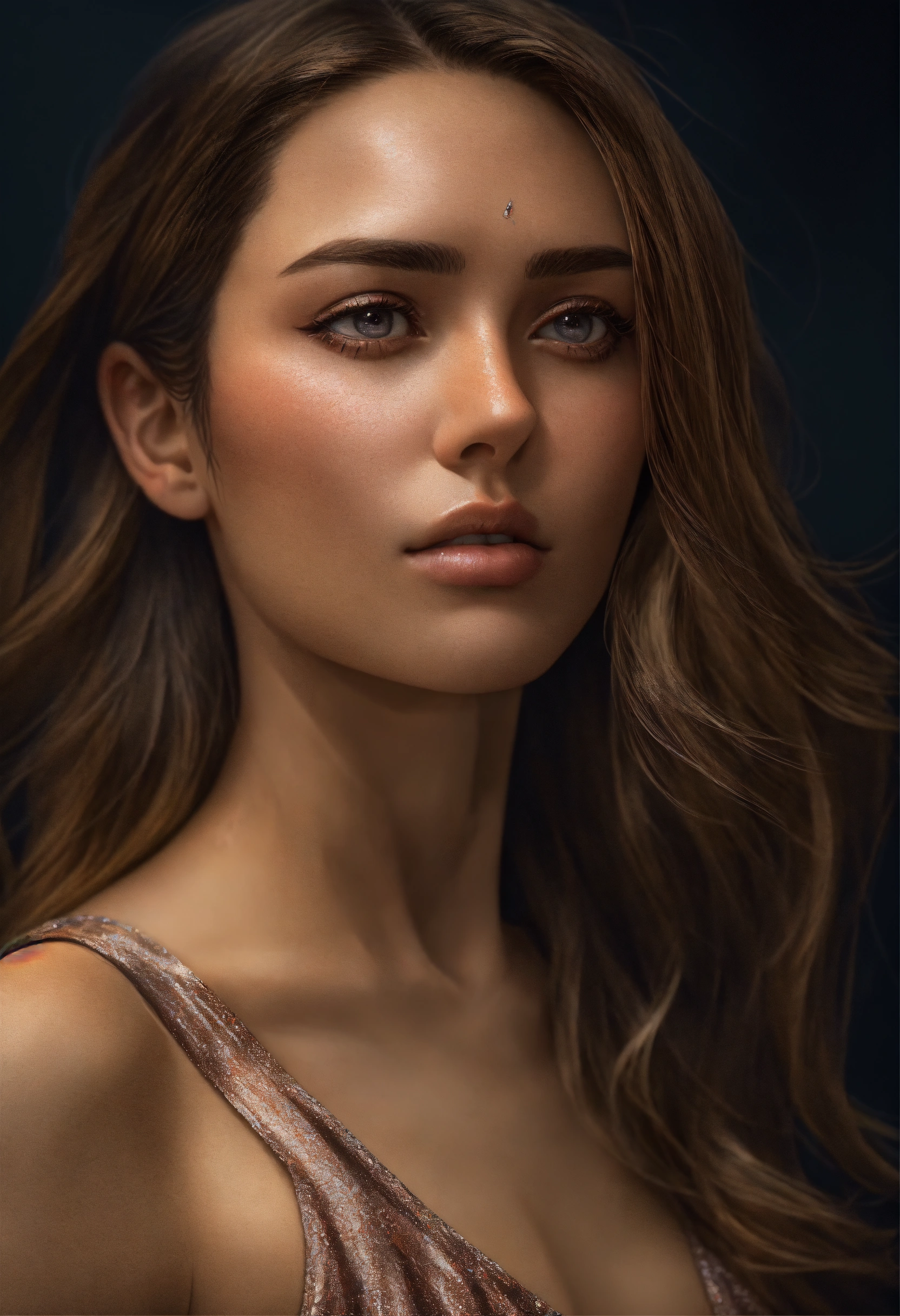 Lexica - Full body potrait of defined jawline in pain ,illustration, hyper realistic, highly ...