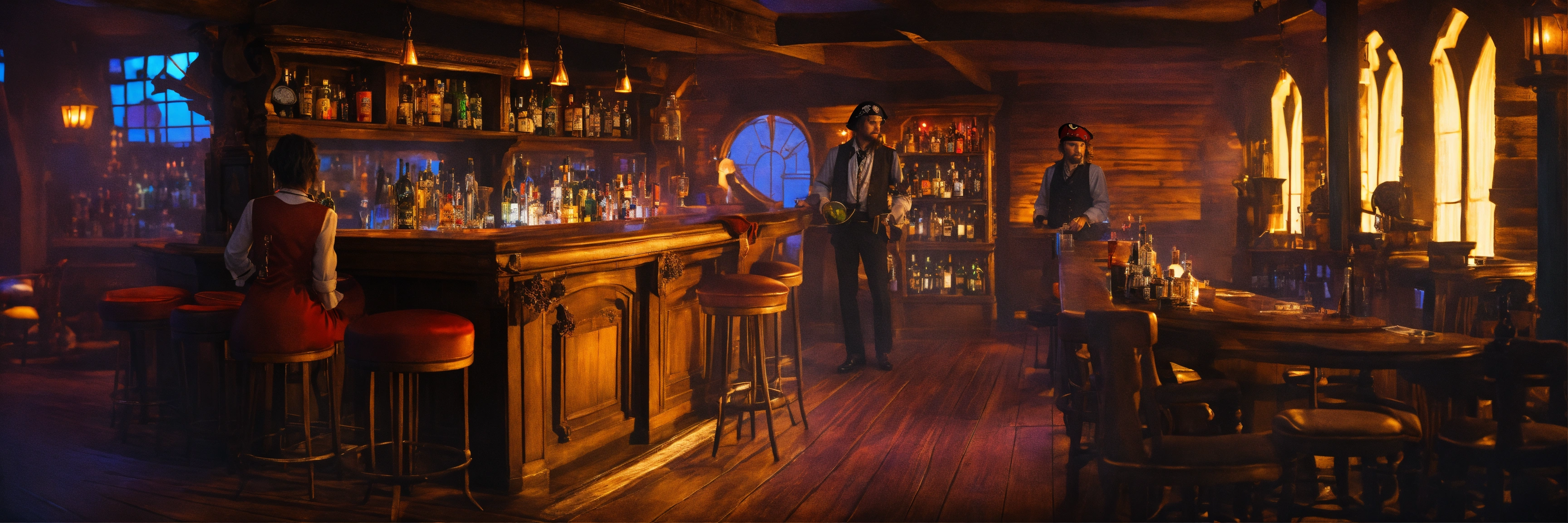 Lexica - Dead Pirate Bartender, 8k