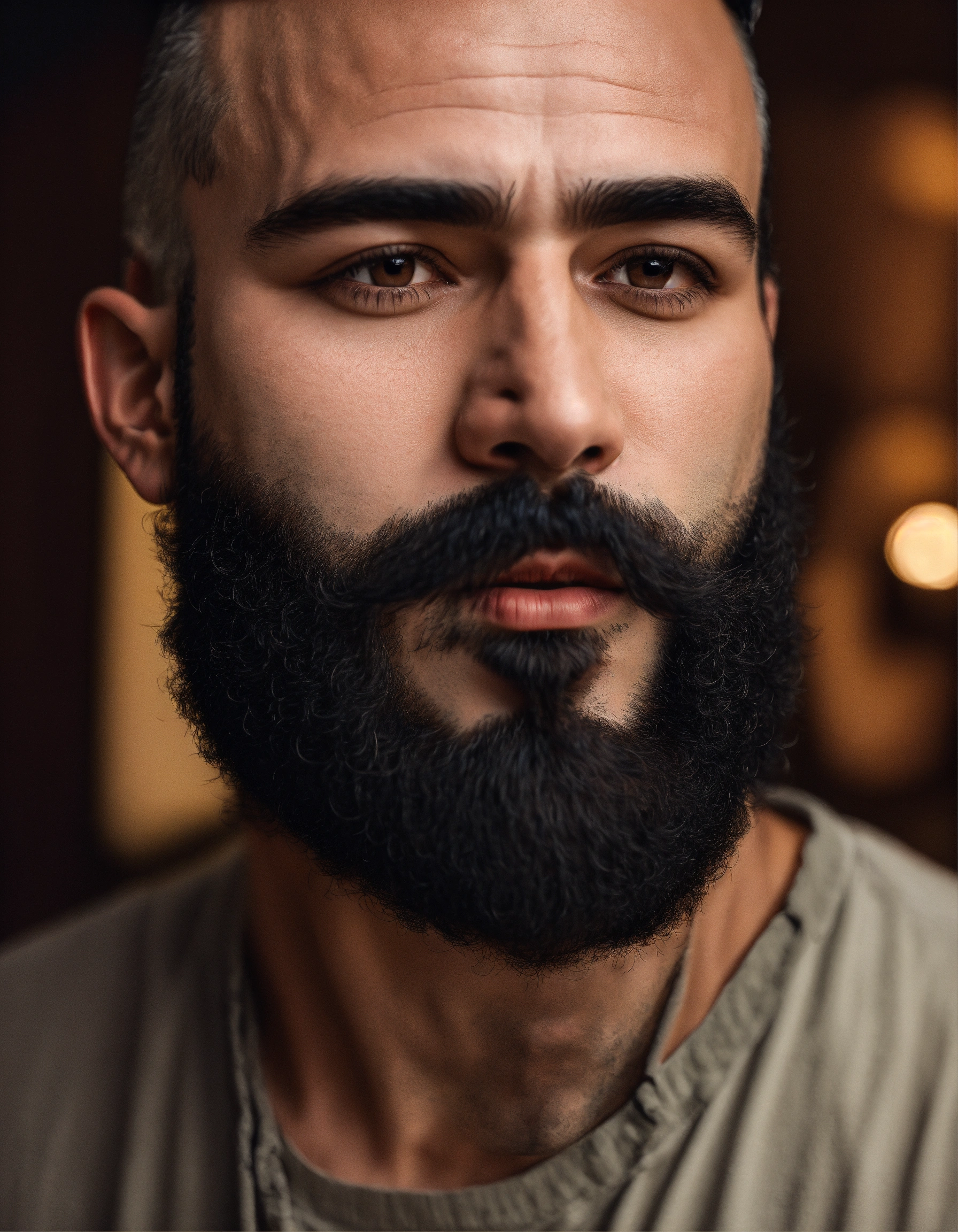 Lexica - Man with a soul patch beard