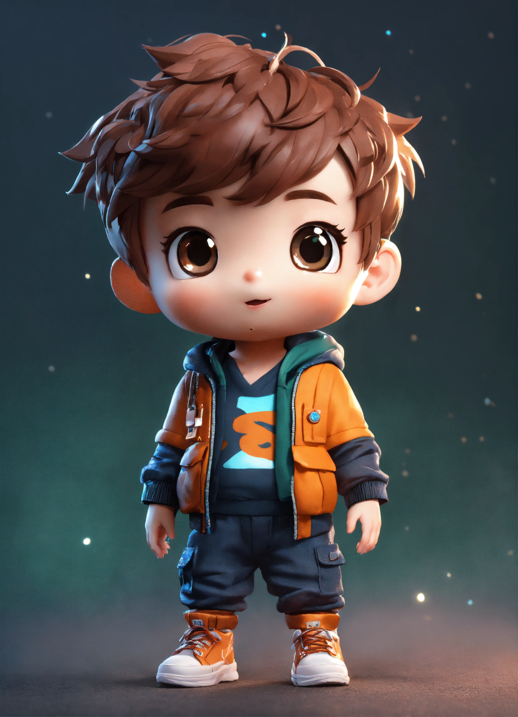 Lexica - 4d photographic image of full body image of a cute little ...