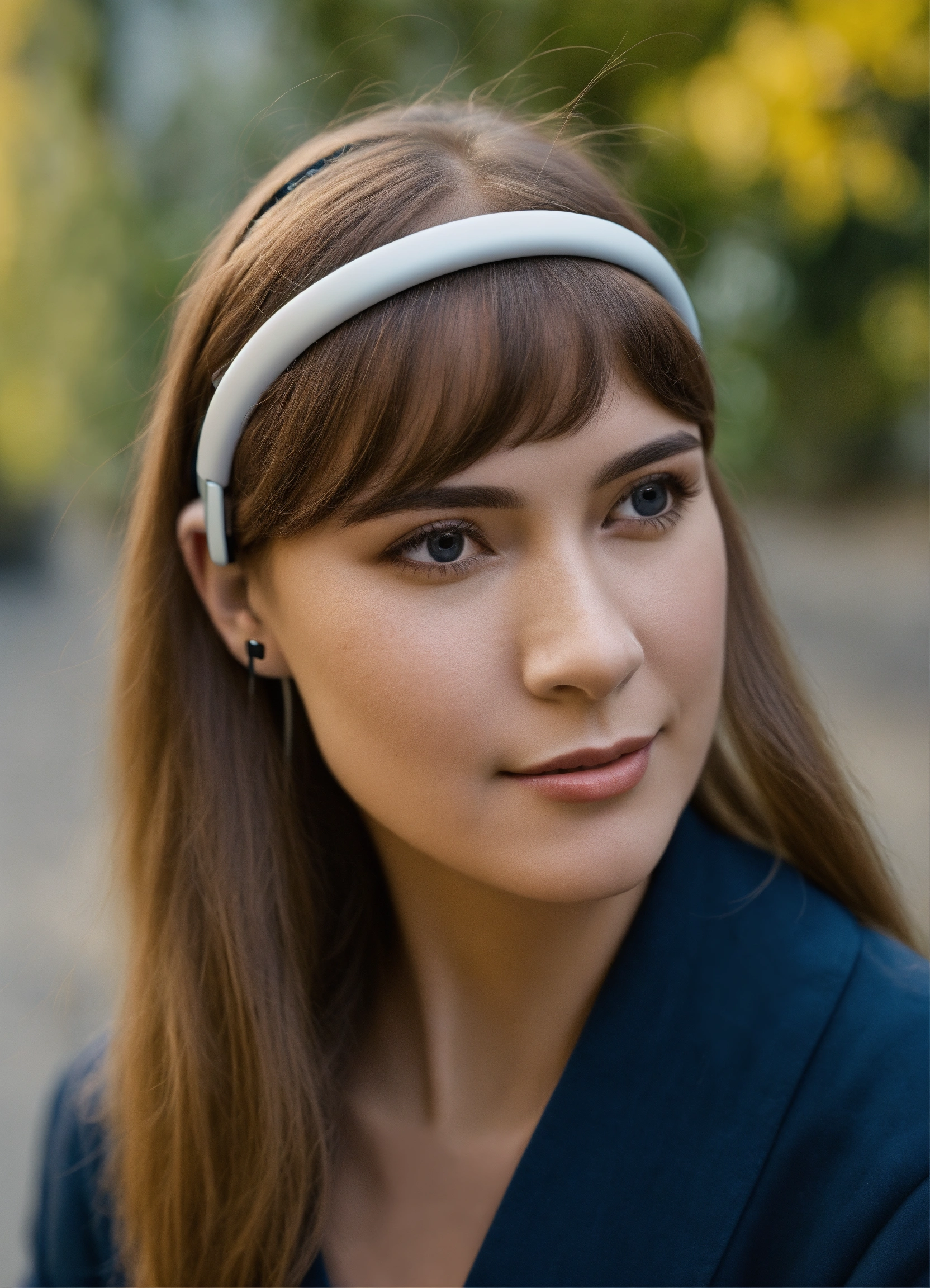 Lexica - Smart elegant small headband on partially sighted individual ...