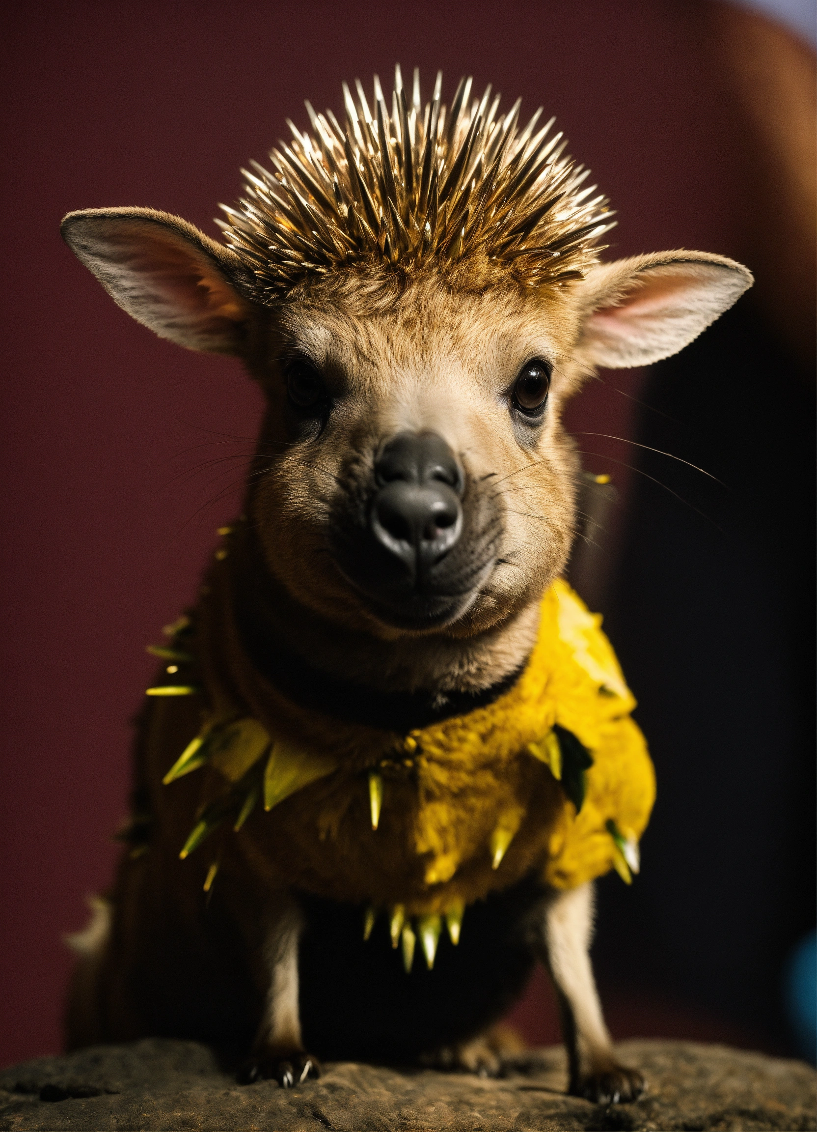 Lexica - An animal with 2000s nu metal "spikes" haircut