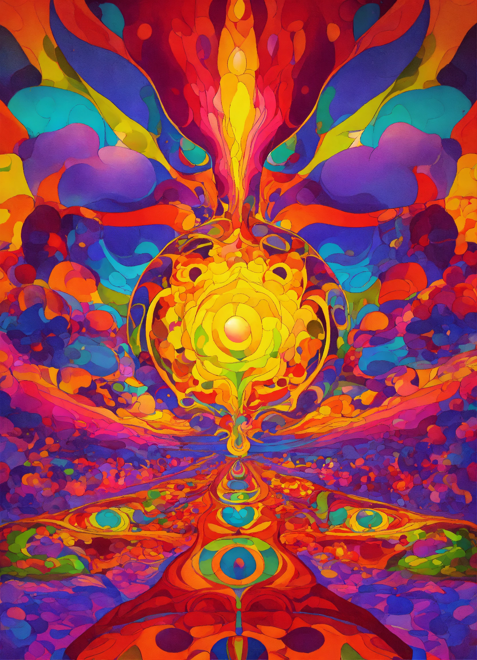 Lexica - Psychadelic trance abstract art