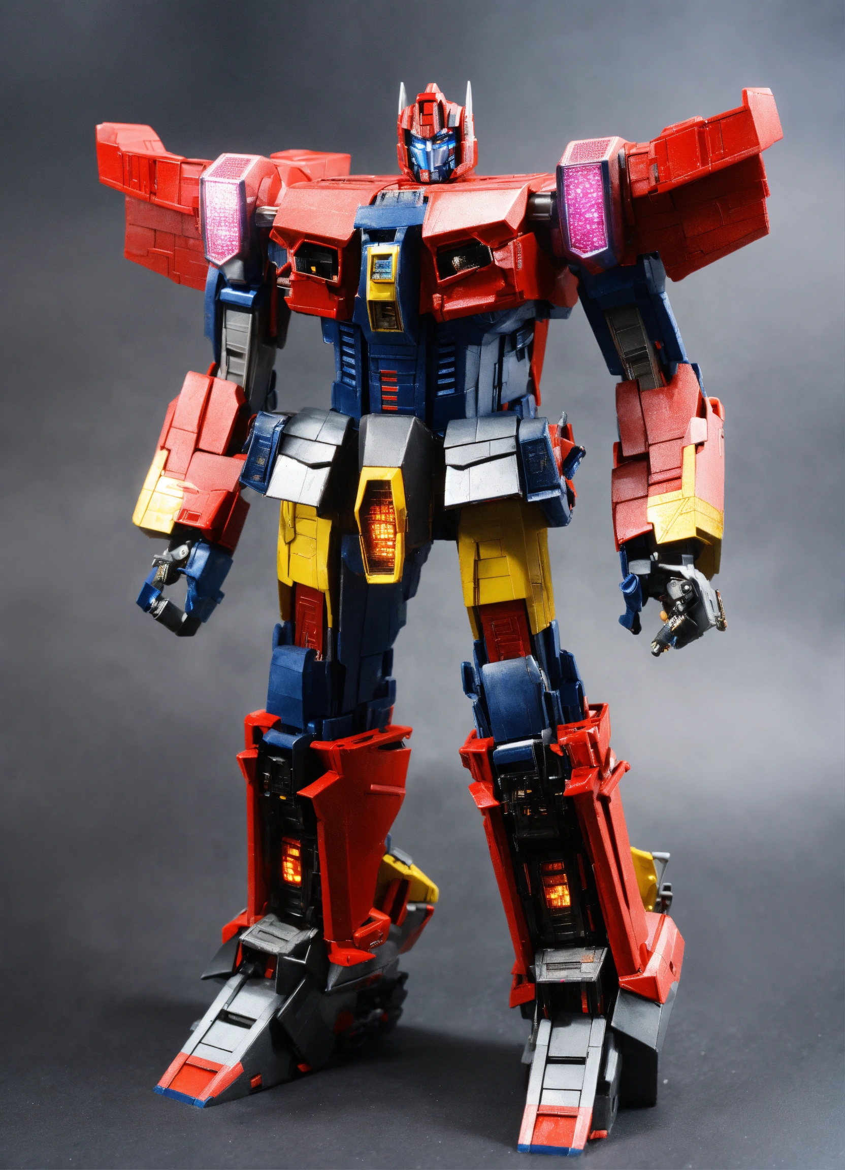Lexica - Cybertron wall front view tranformers