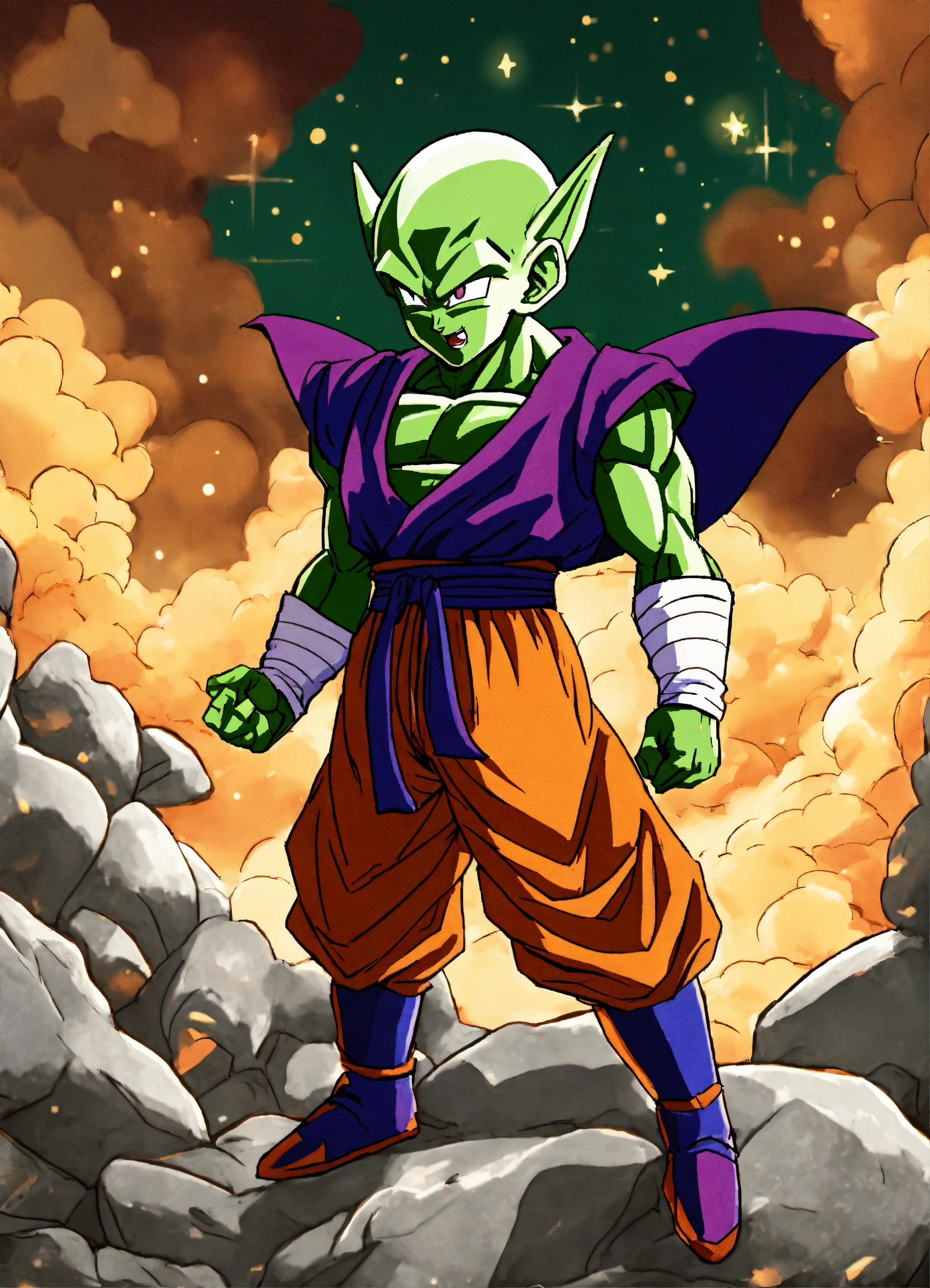 Lexica - Piccolo, Dragon Ball Z Anime, children's book illustration ...