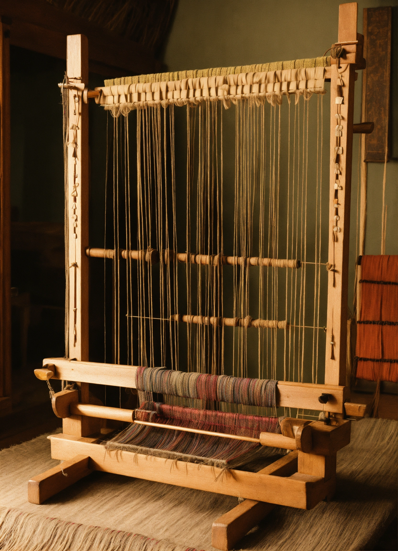 Lexica - Anglo saxon weaving loom
