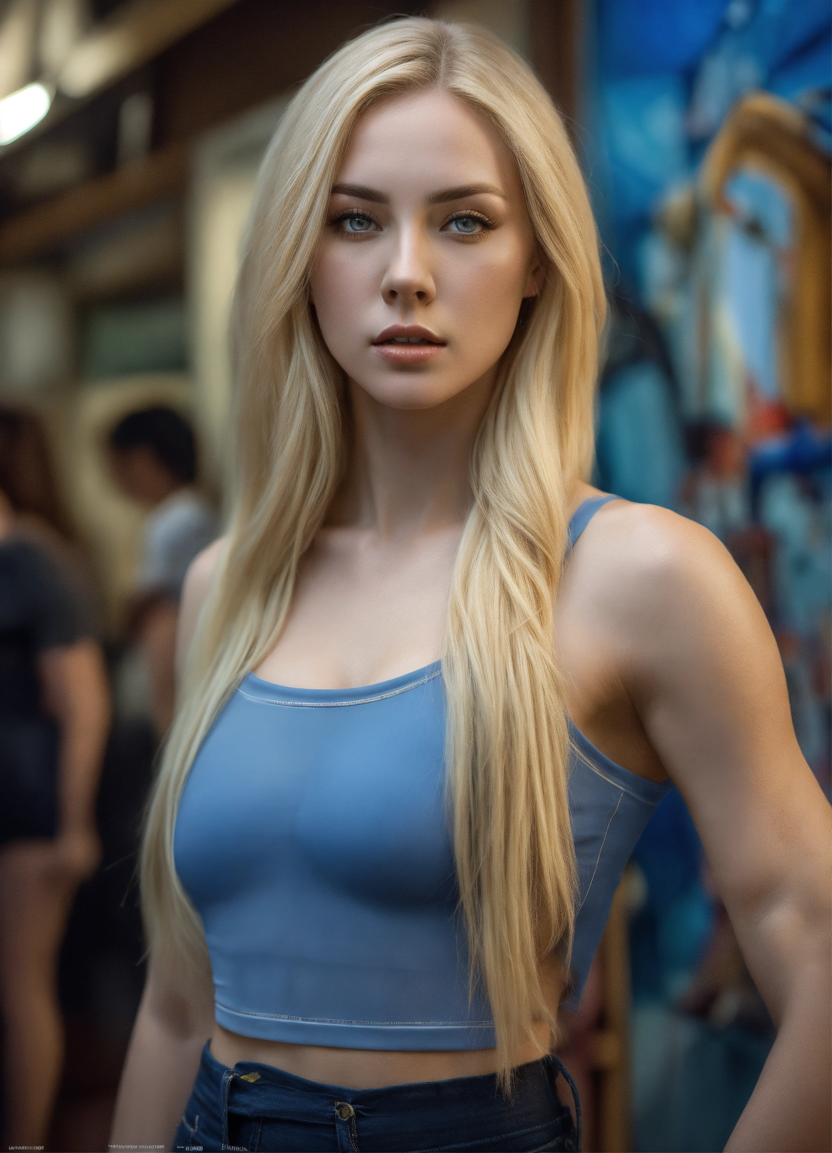 Lexica - Full body potrait of a women transforming into a tall woman ...