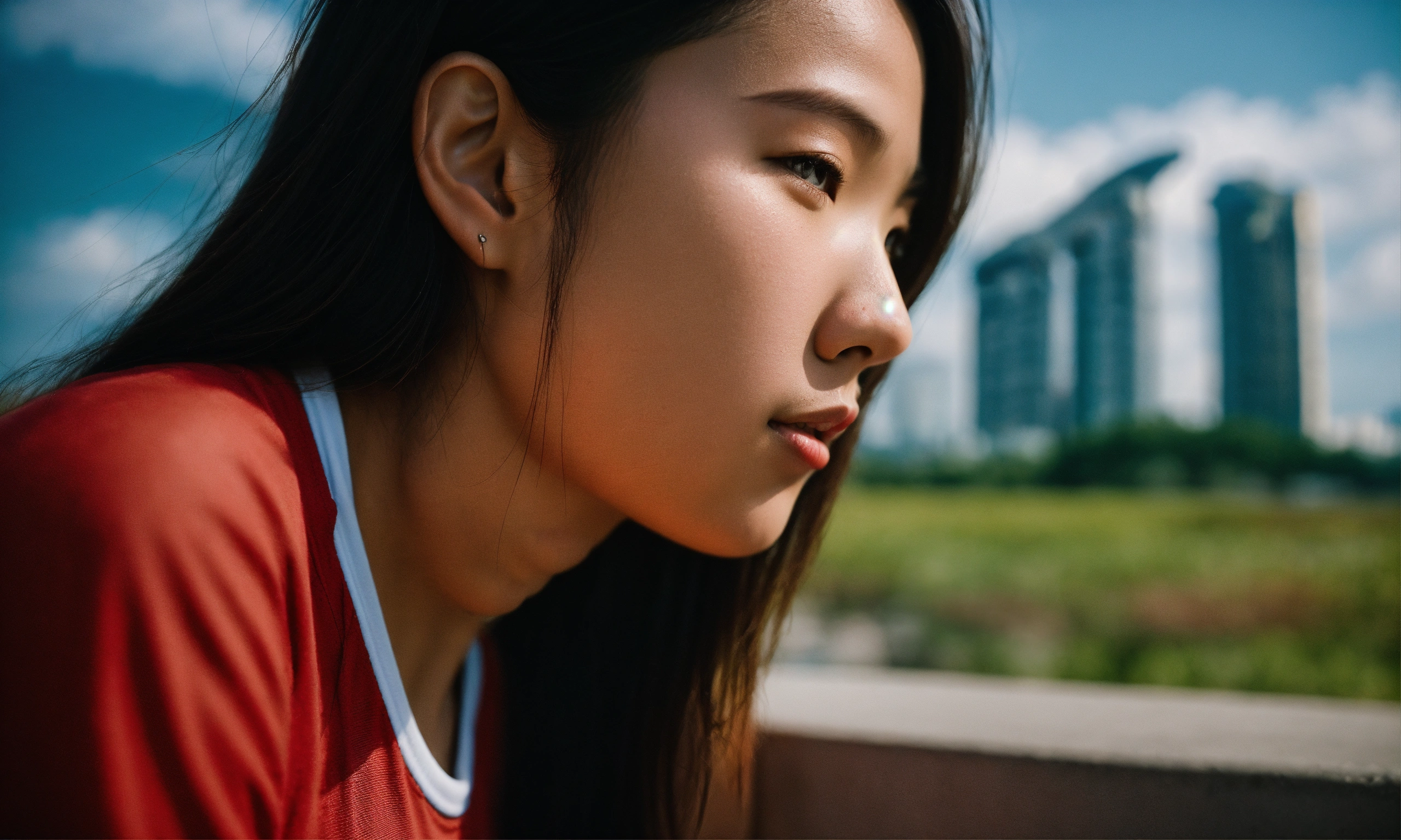 Lexica - Sunny day, Mid-day lighting, close-up side shot, slightly ...