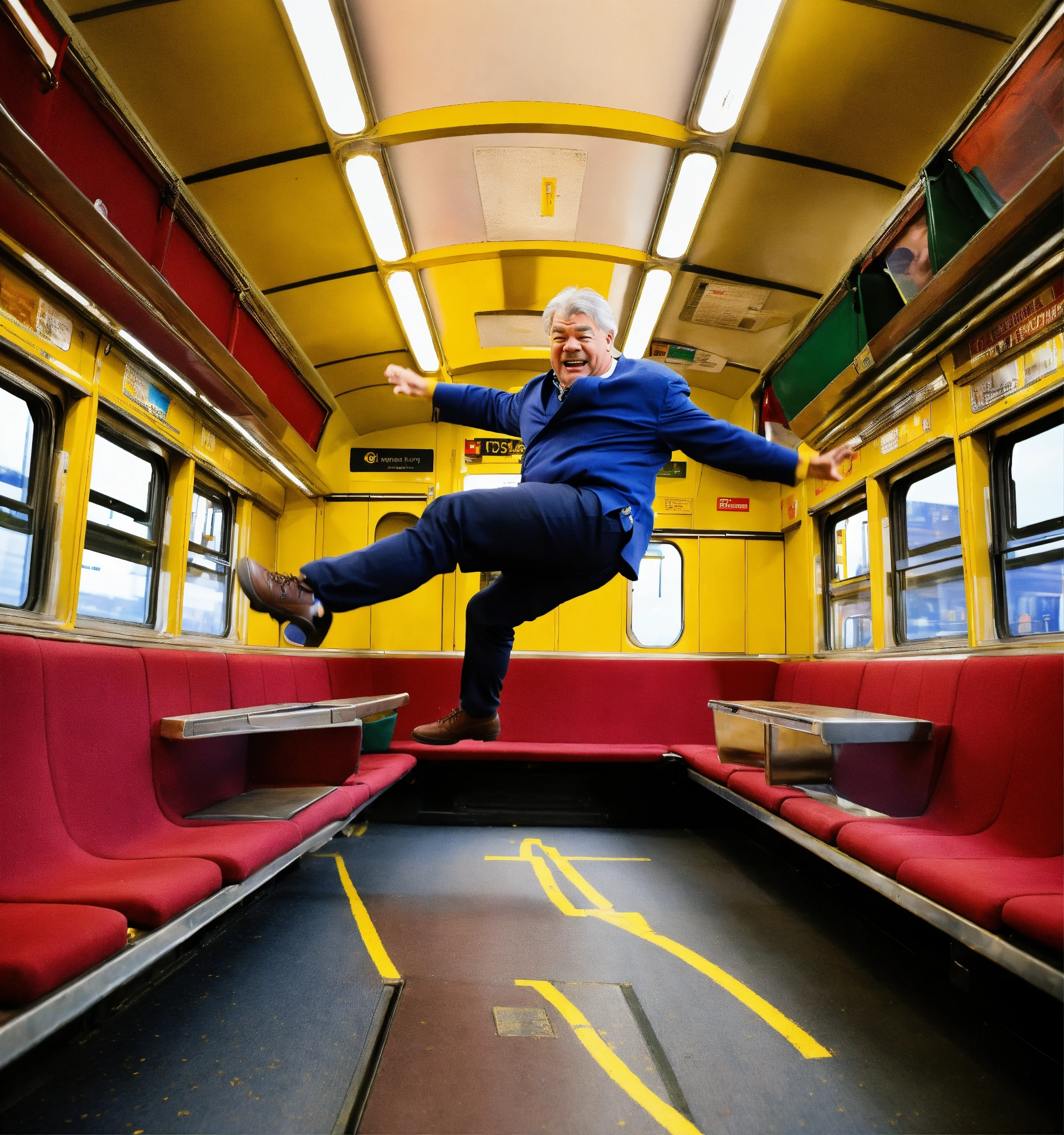 Lexica - Matthew Kelly falling off a train