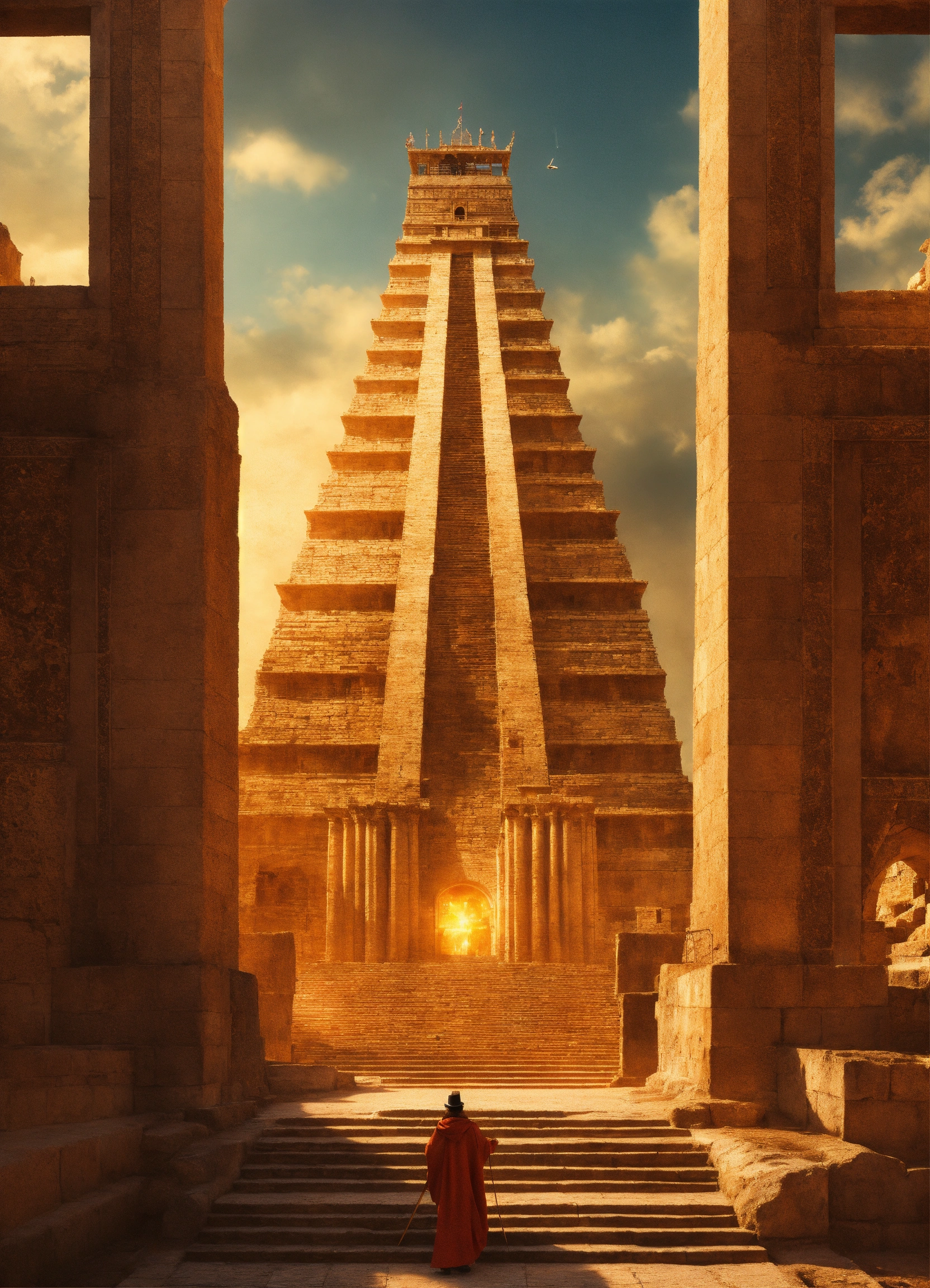 Lexica - Crea una representación visual del Arcano 16, La Torre, del ...