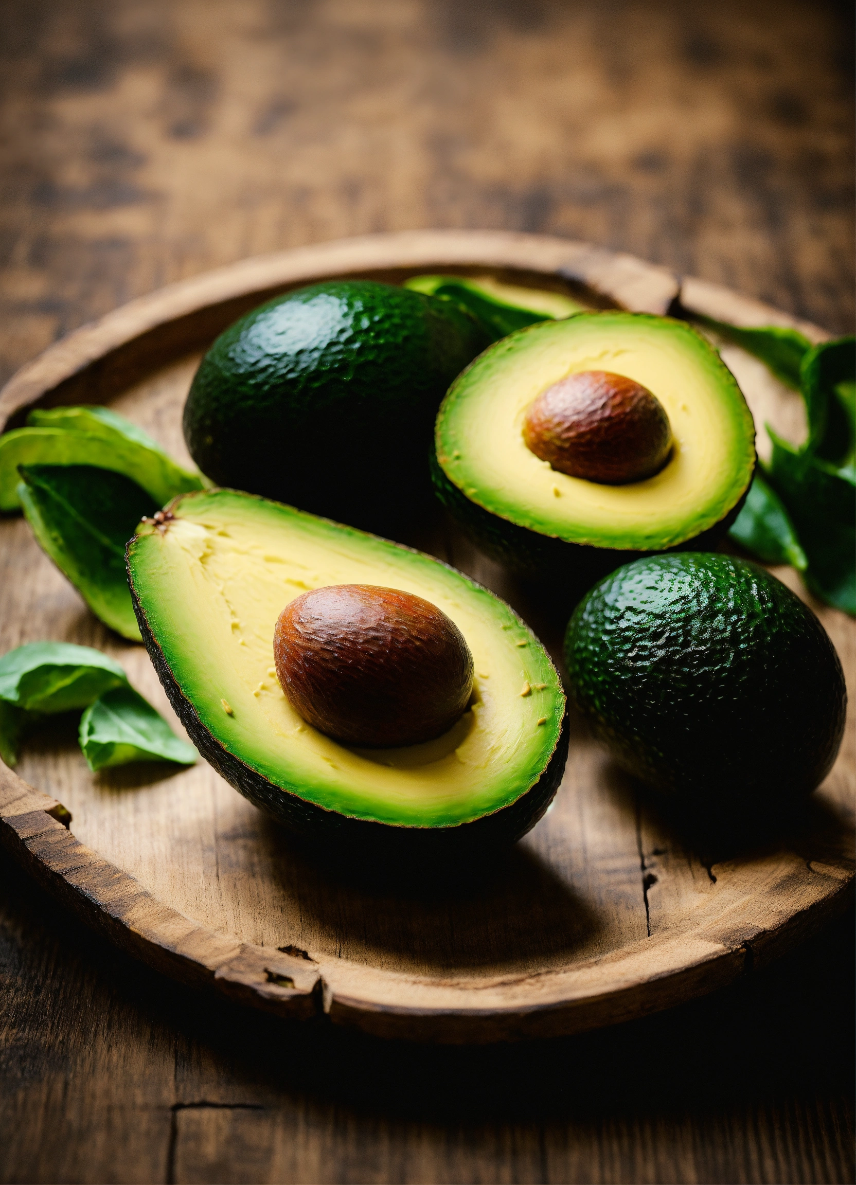 Lexica - The desired image should prominently feature multiple avocados ...