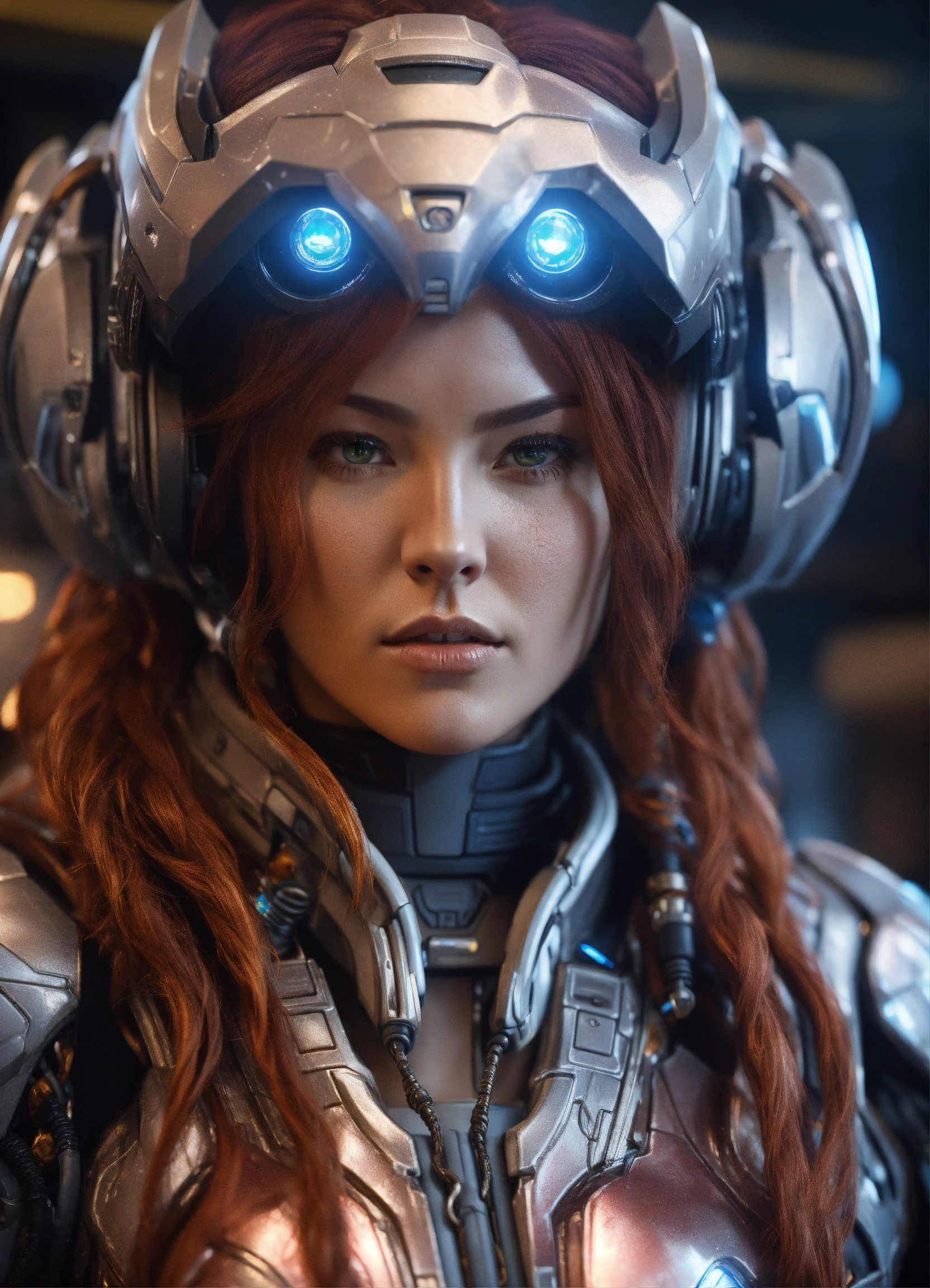Lexica - Portrait of sarah kerrigan from starcraft, detailed scene ...