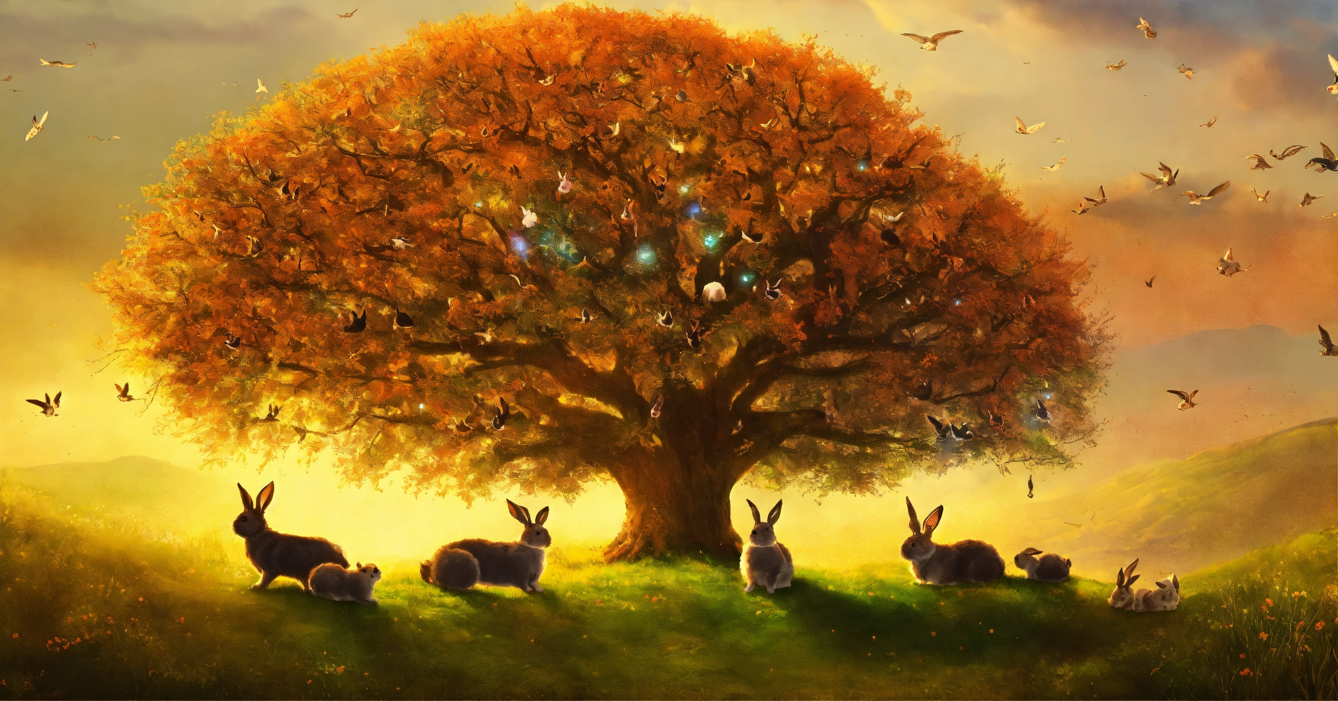 Lexica - Ancestral tree of rabbits, many rabbits in the genus, tree of ...