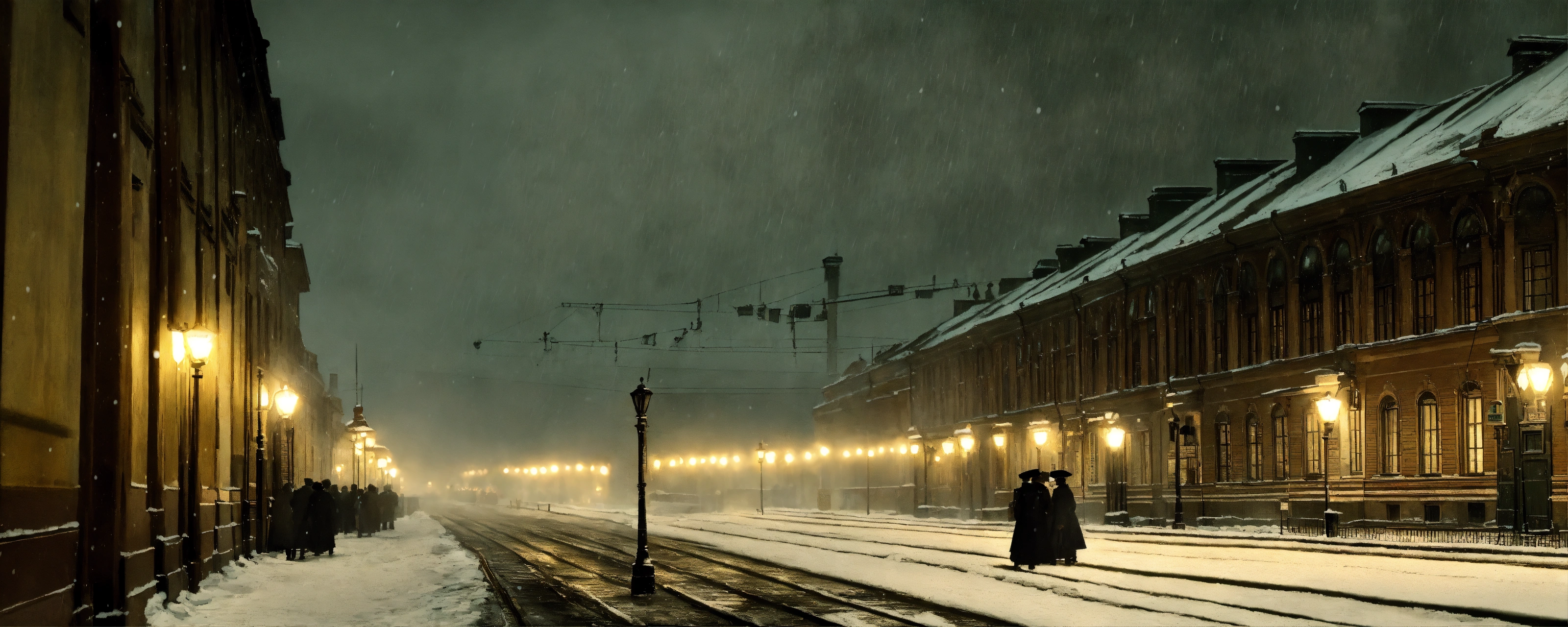 Lexica - 1870. Liteyny Prospekt in St. Petersburg. Style is a beautiful ...