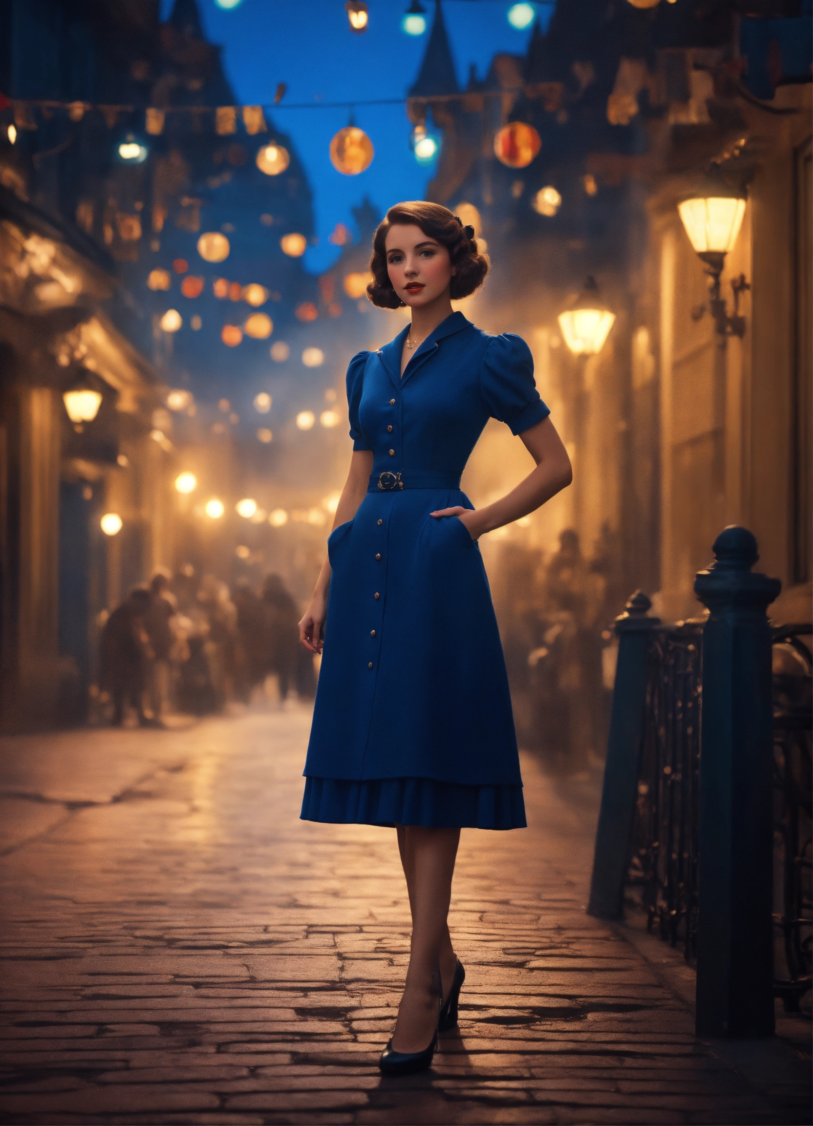 Lexica - **art of pauline disney by dariuszkaz, in the style of vintage ...