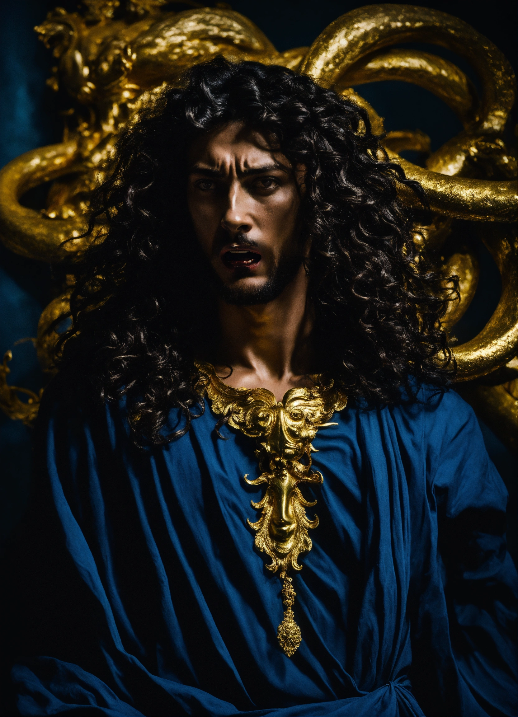 Lexica - Full-length view,a man looking straight, natural standing pose ...