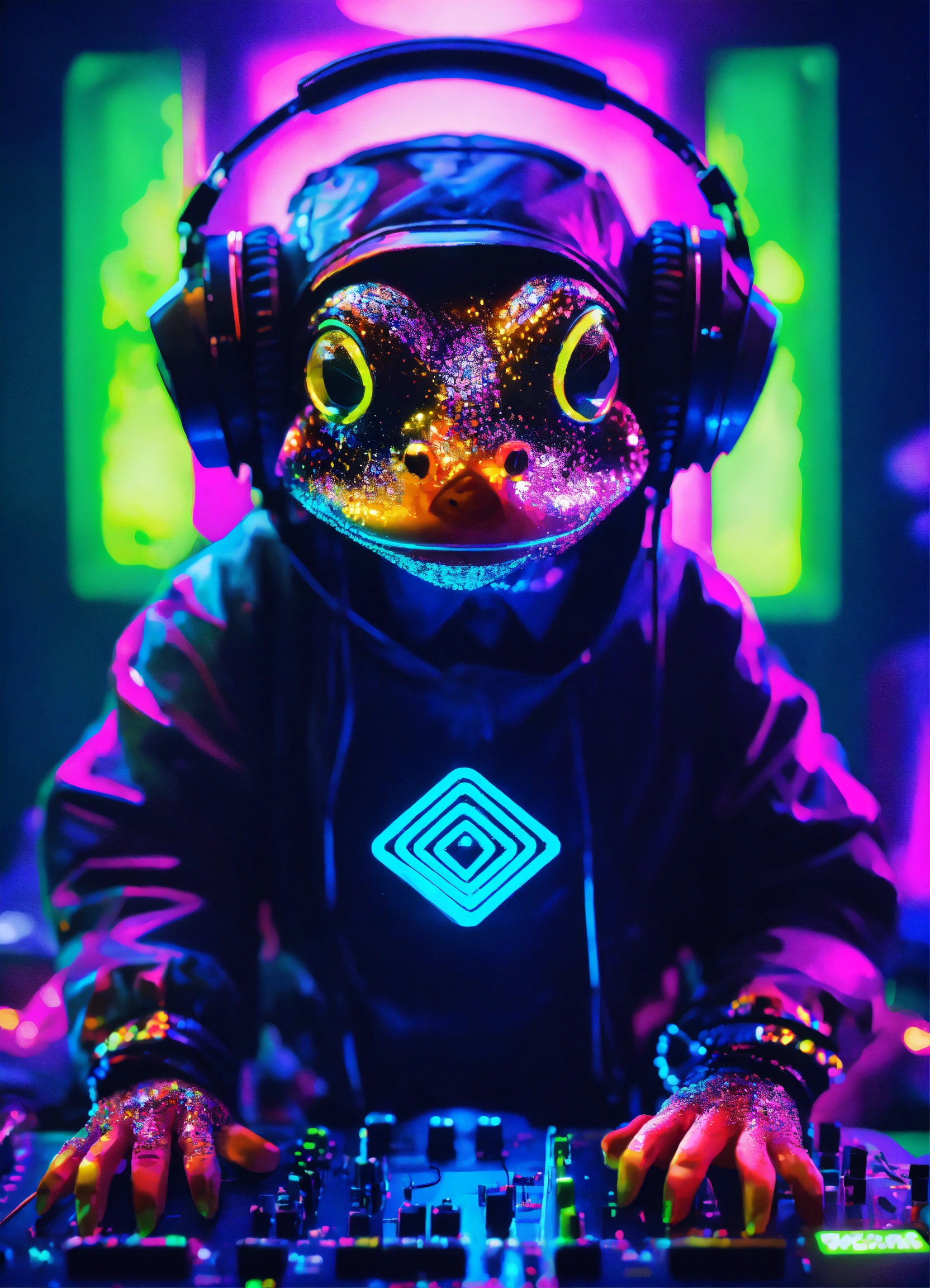 Lexica - A techno Festival Rave Diamond psytrance DJ Diamond TOAD in ...