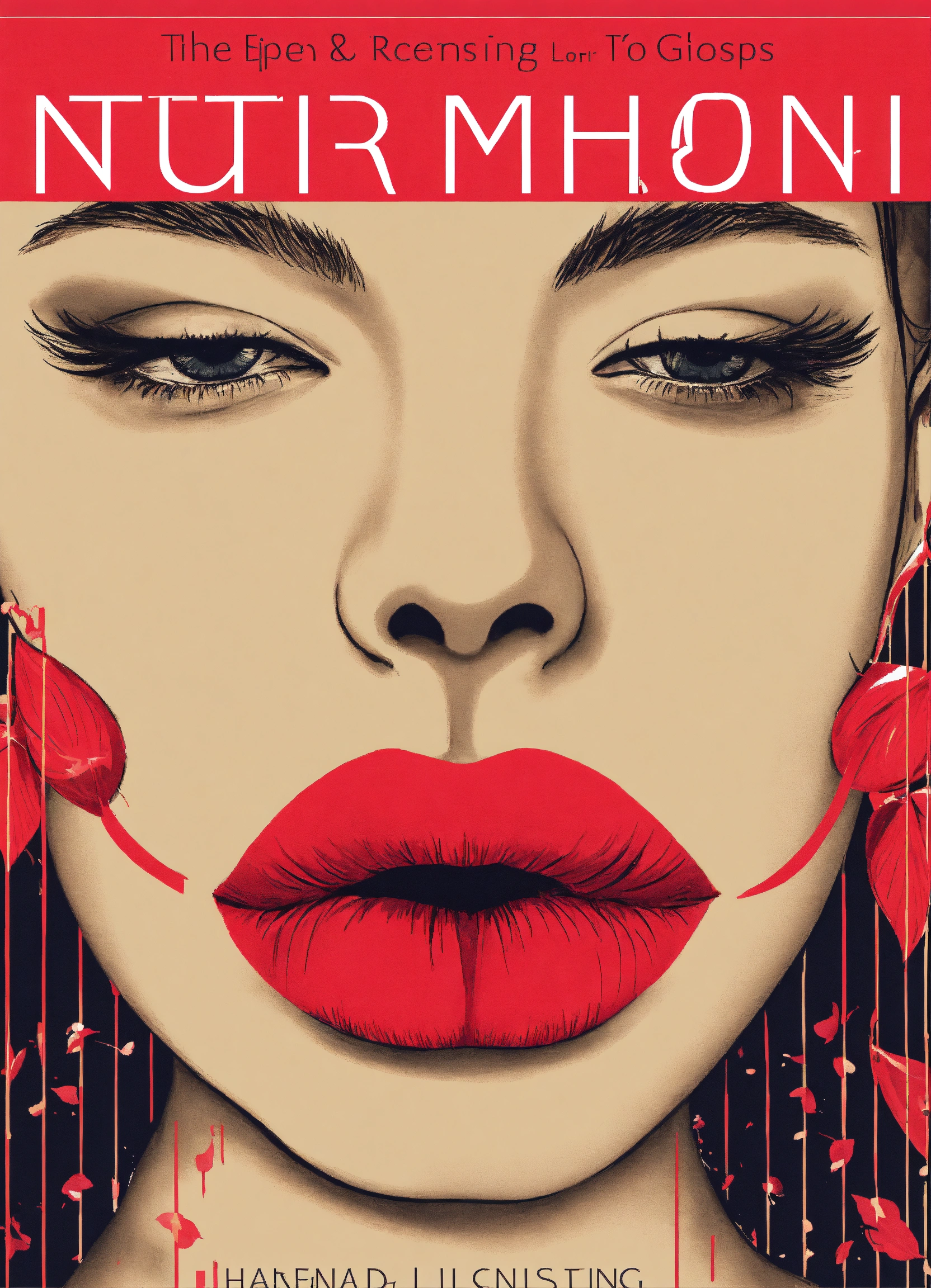 Lexica - Book cover of lips representing gossip whispering in listening ...