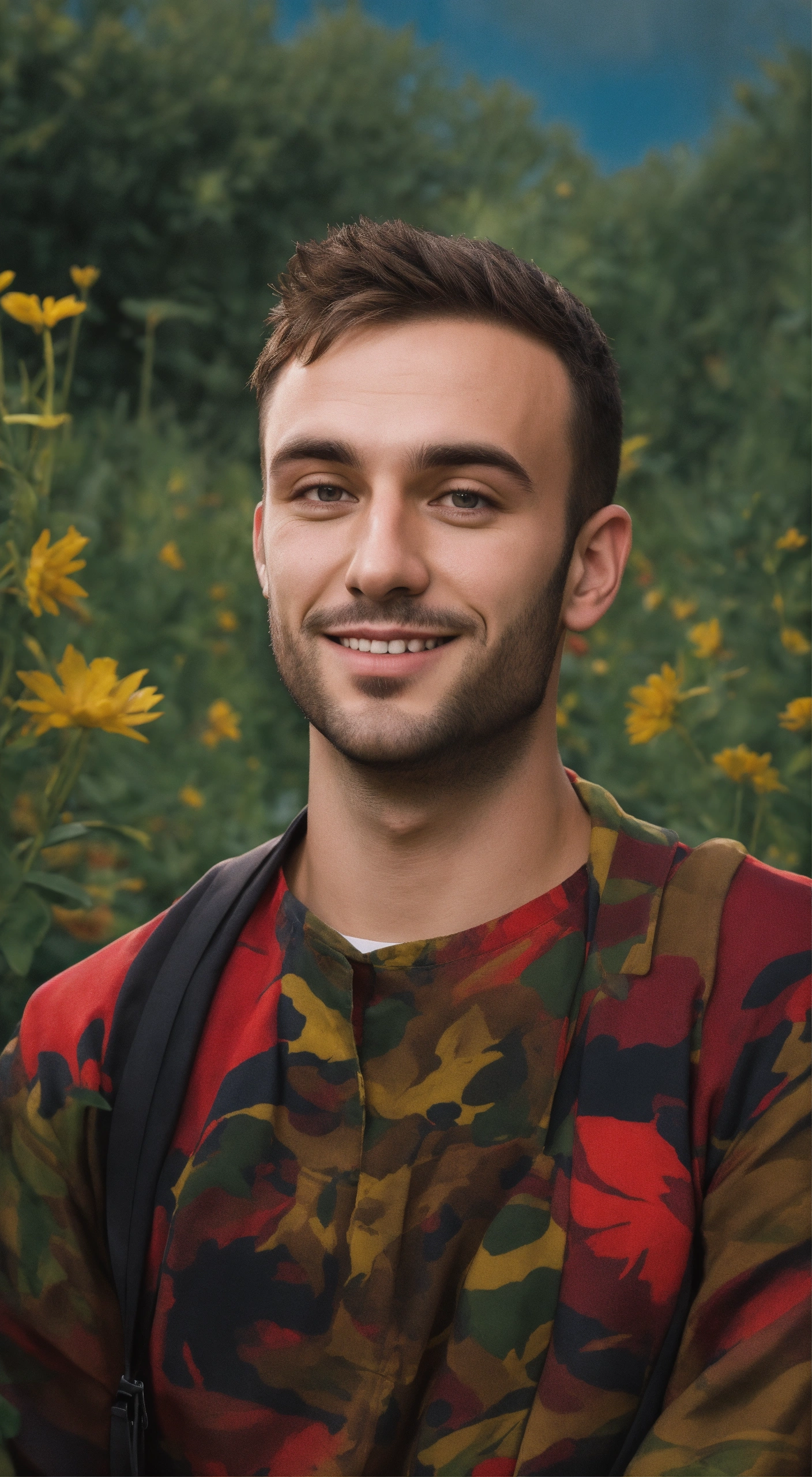 Lexica - Portrait réaliste du youtubeur squeezie