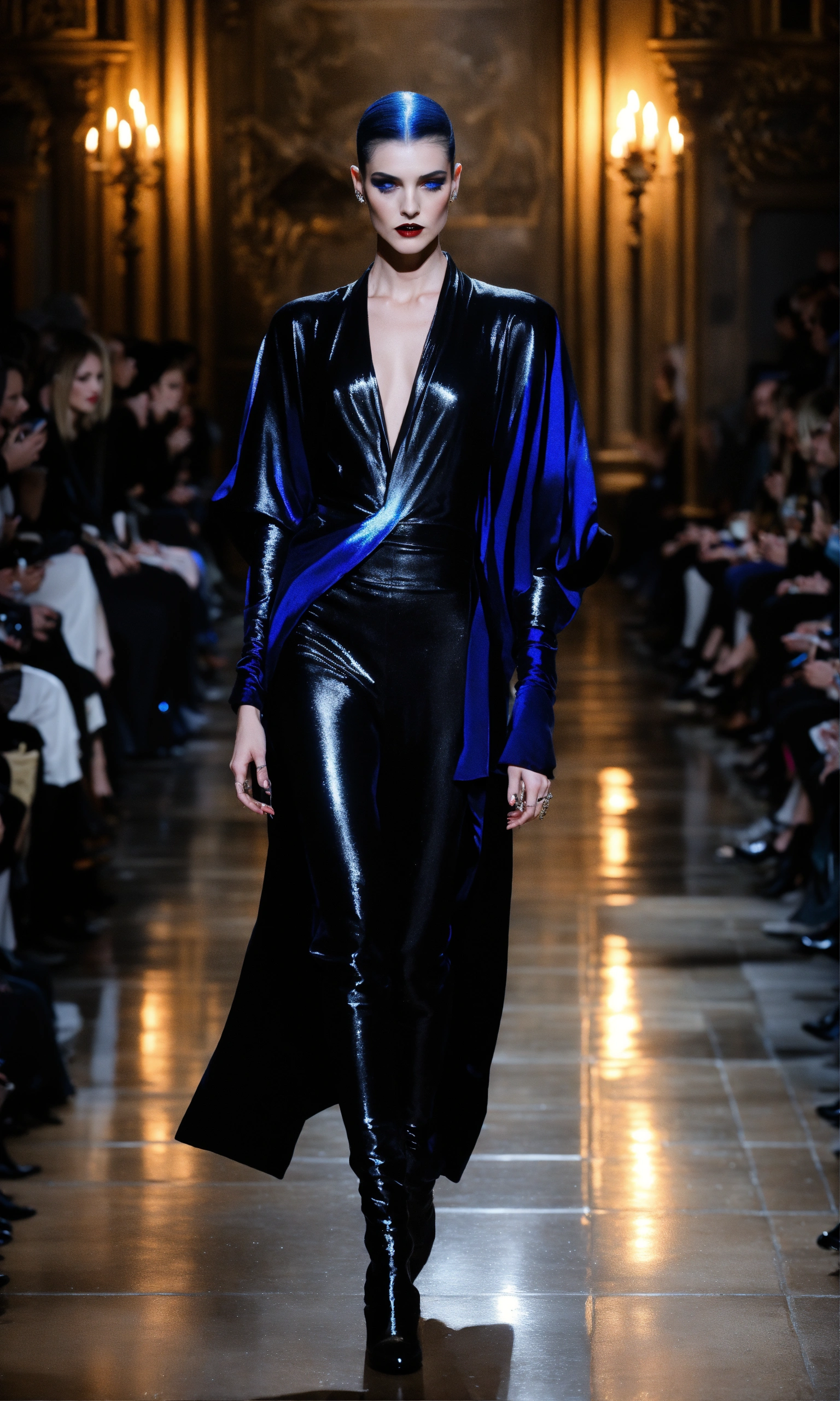 Lexica - Lothlorien androgynous royal vampire walking runway during ...