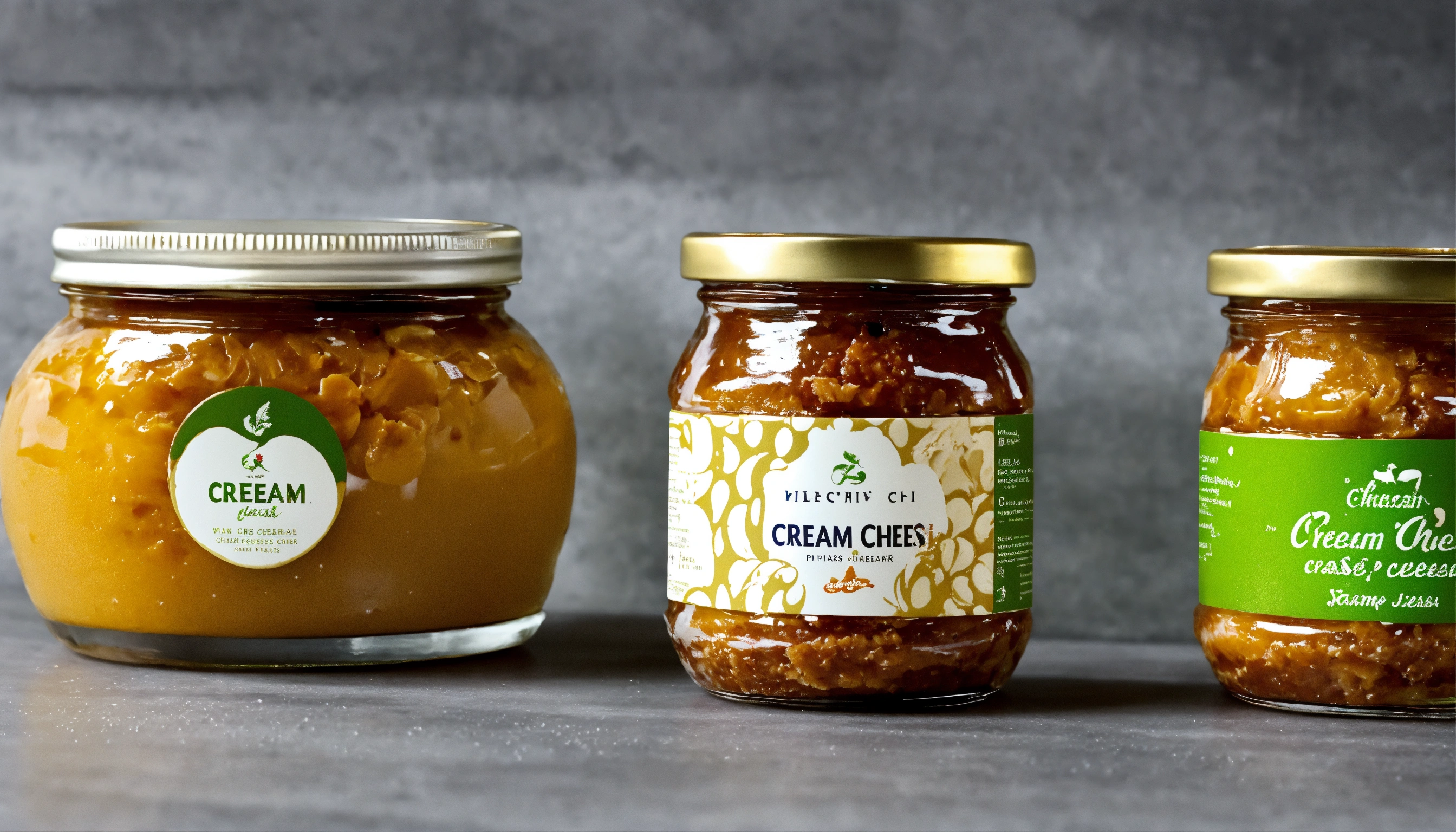 Lexica - Cream cheese packaging glass jar
