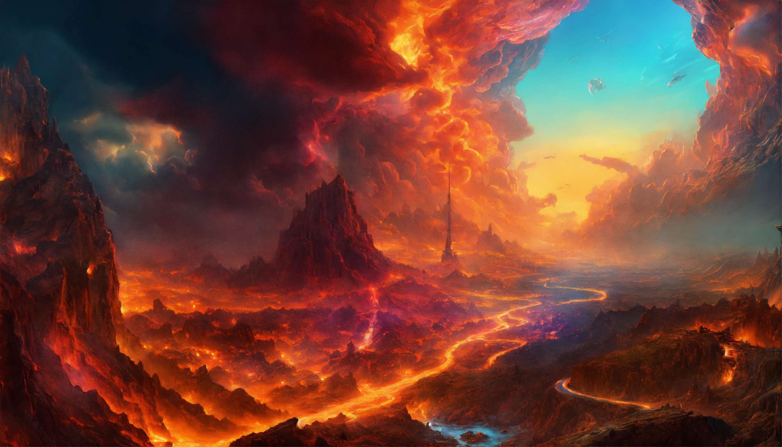 Lexica - A representation of heaven and hell, mysterious, beautiful ...