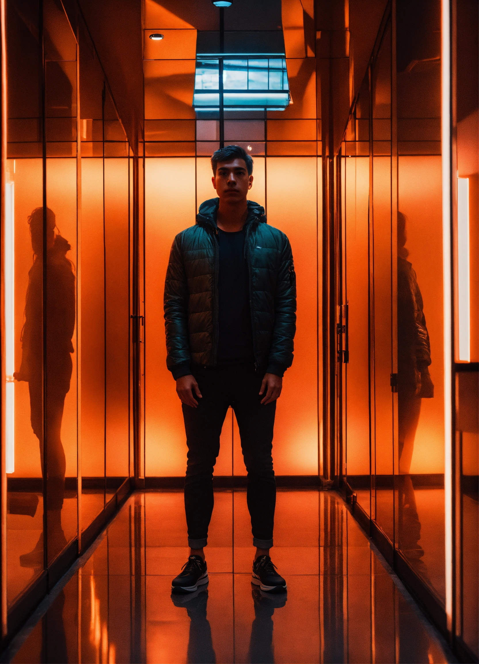 Lexica - "Facets of the Self", person standing, diverse personalities ...