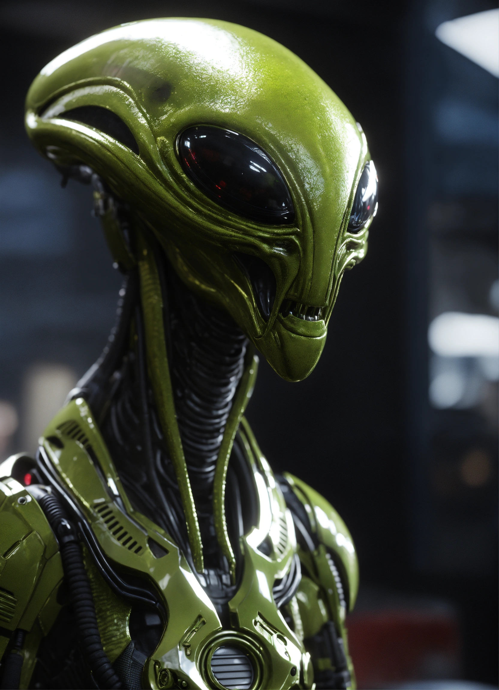 Lexica - Alien, expensive toy, unreal engine