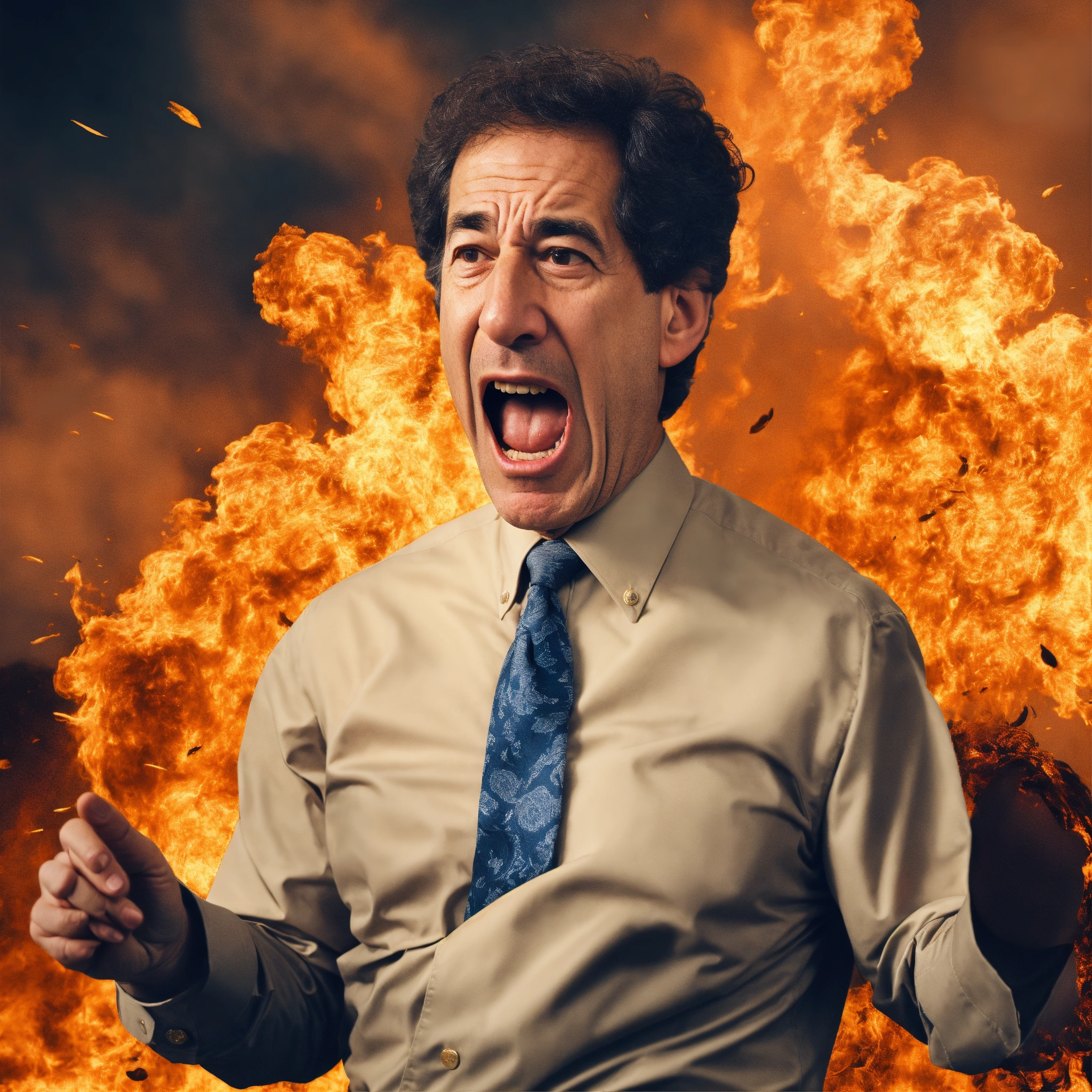 Lexica - Jamie raskin, MAD, ANGRY, YELLING