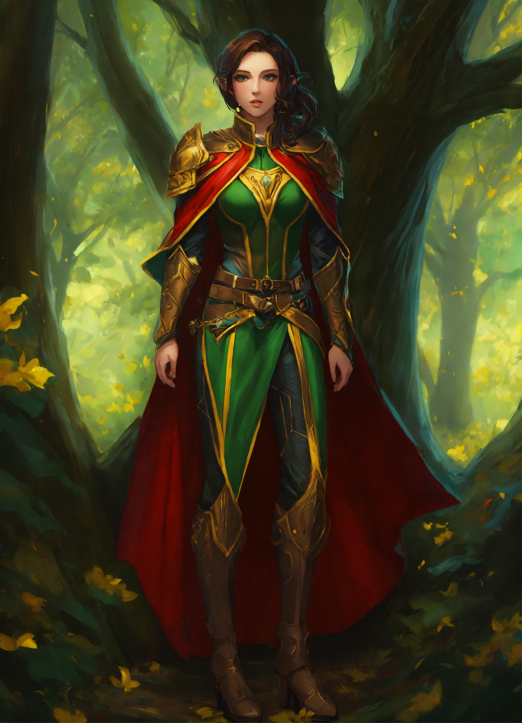 Lexica - Full body drawing of a sci fi high elf, royalty, princess ...