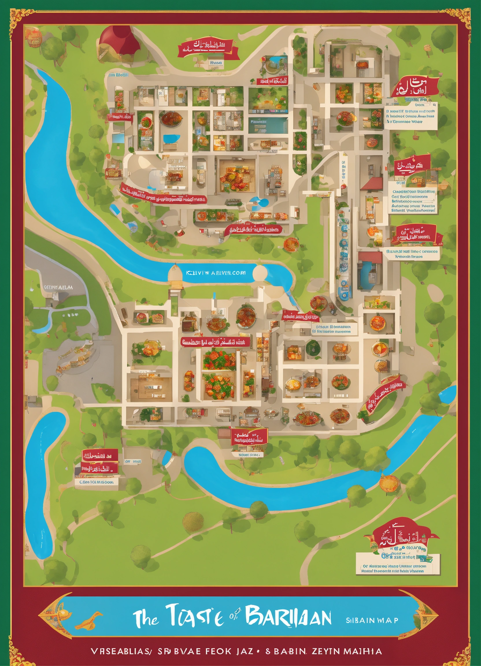 Lexica - "Visualize the 'Taste of Bahrain' food festival small Food ...