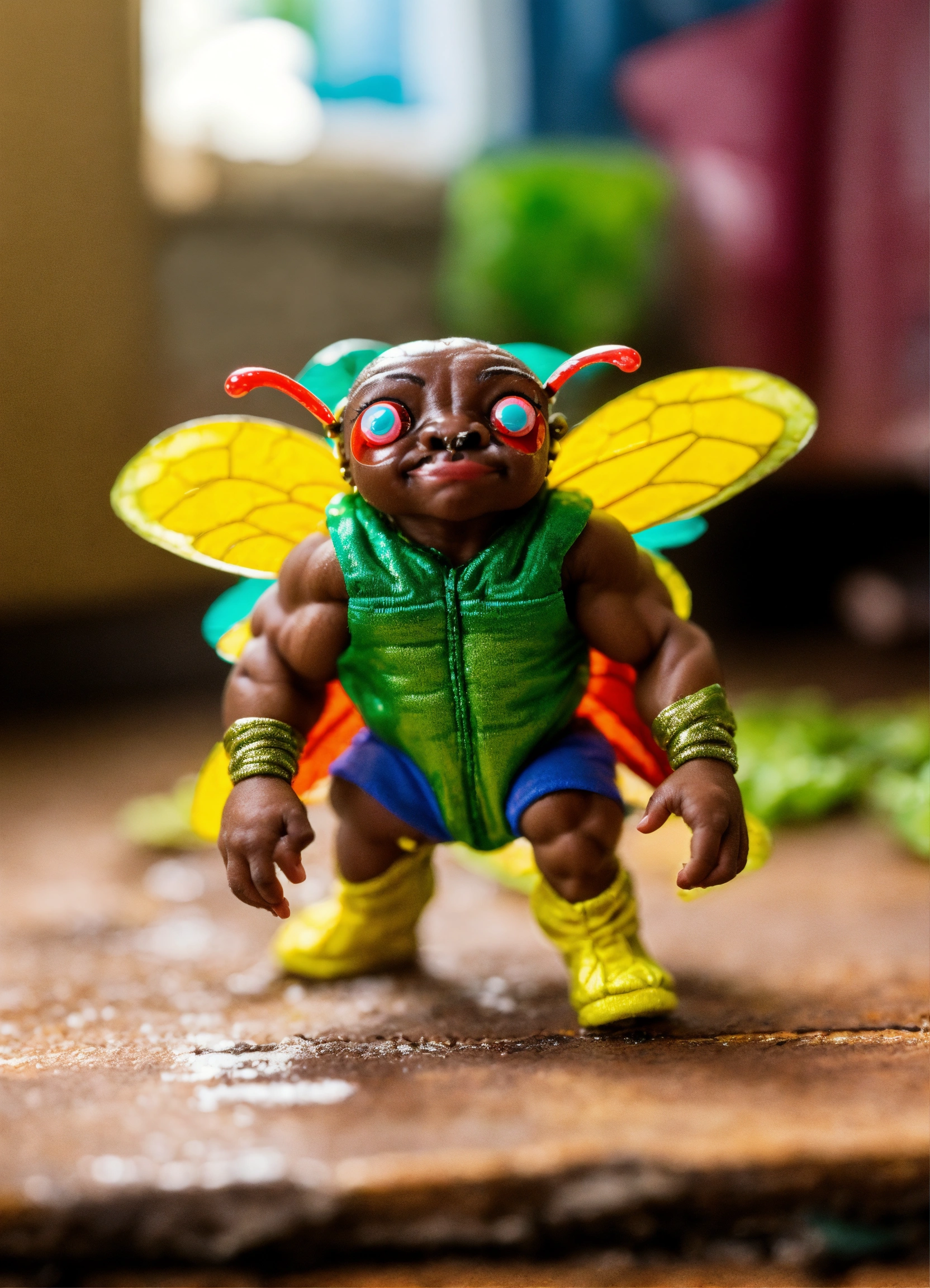 Lexica - 1 inch Bug size Shrunk tiny shrinking micro Rapper fairy toy ...