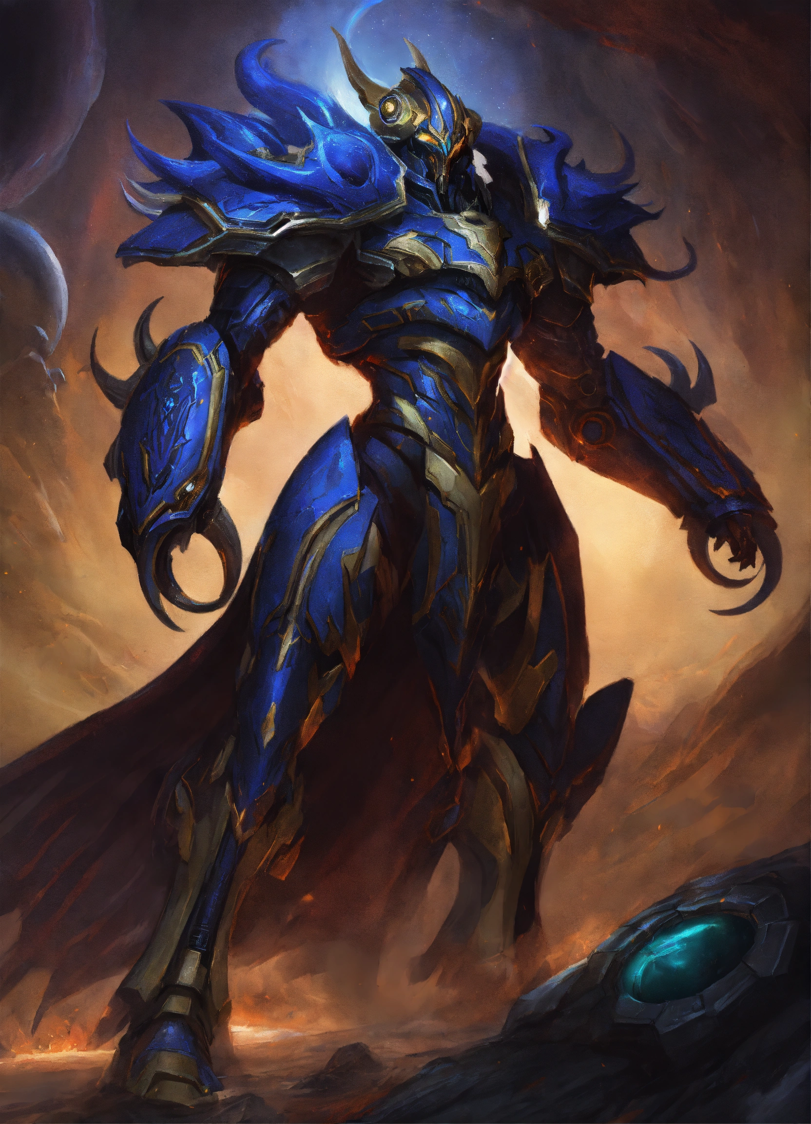 Lexica - Legacy of the void Hybrid reaver, starcraft xel'naga art
