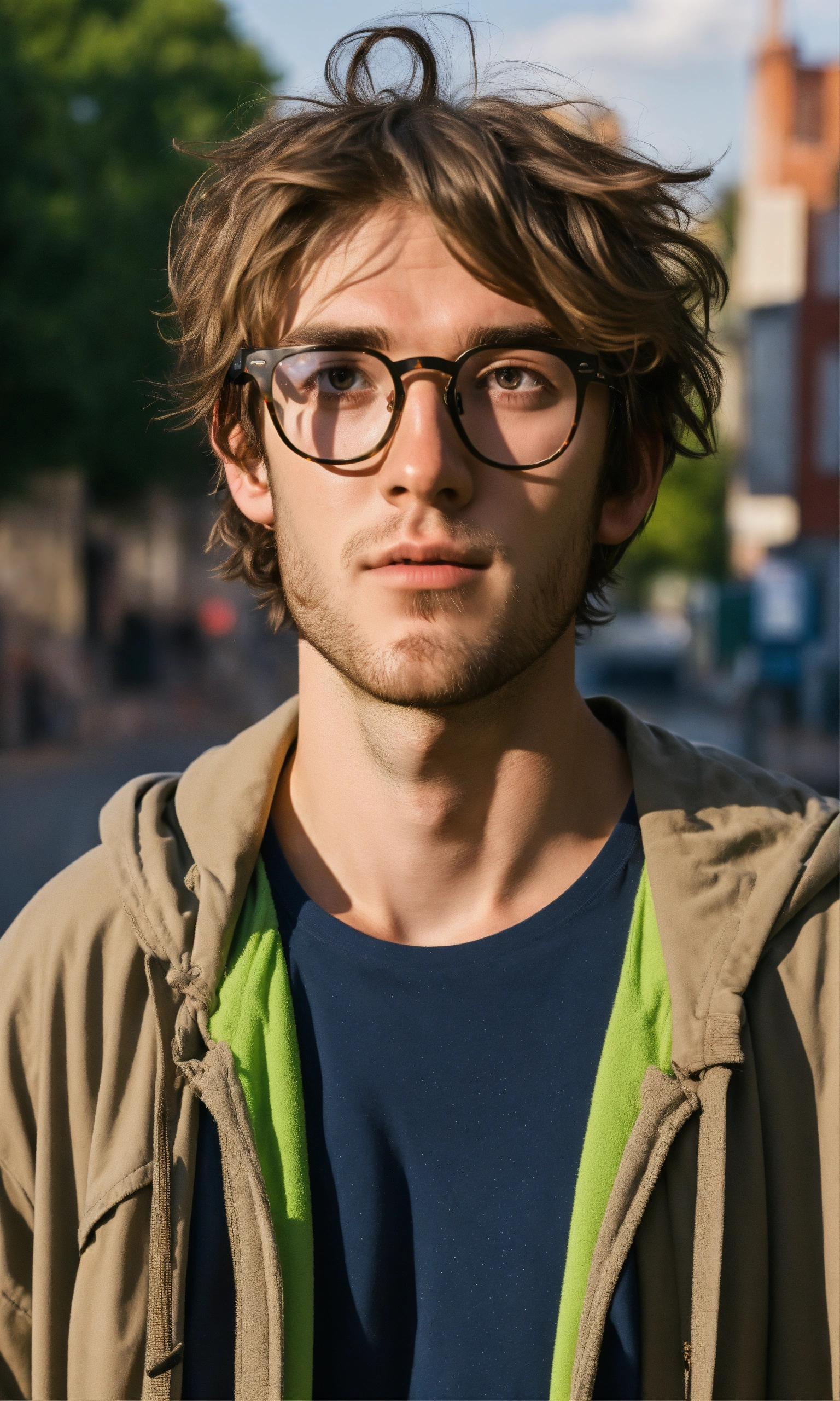 Lexica - Ugly, skinny, 25 year old british man, he is wearing jogging ...