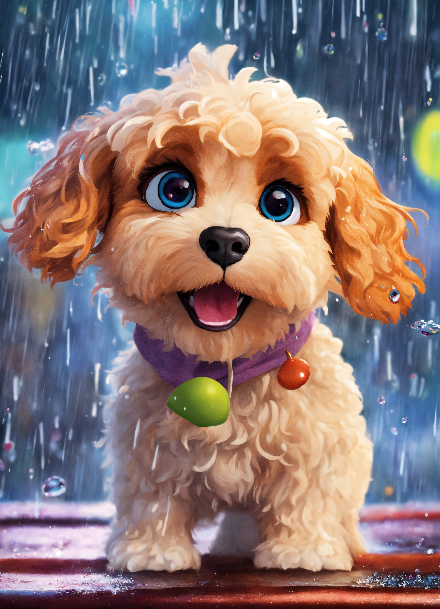 Lexica - A Disney Pixar inspired movie poster with the title Truffles a ...