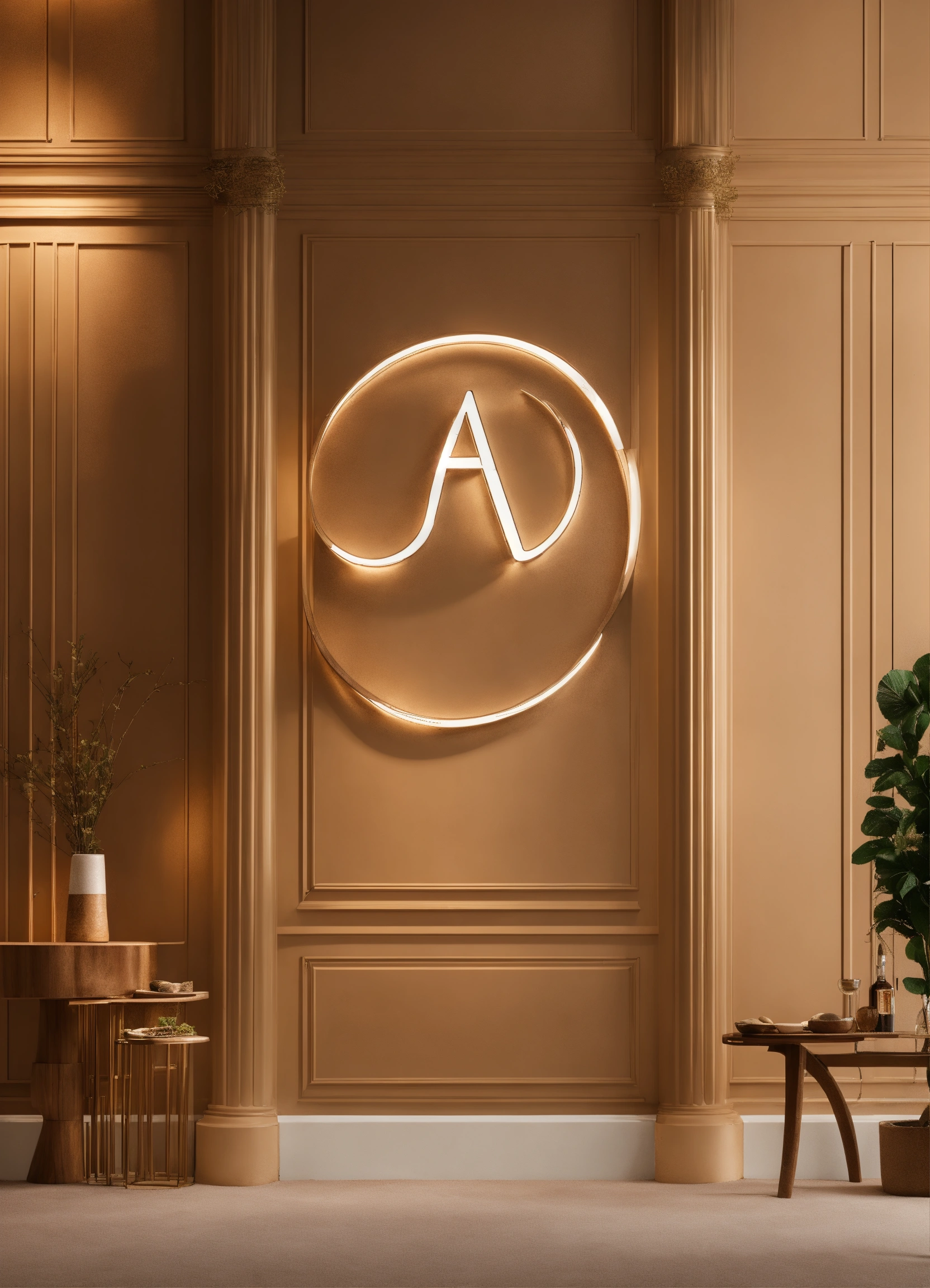 Lexica - The shop logo composed of the letters "AJIA" is simple and ...