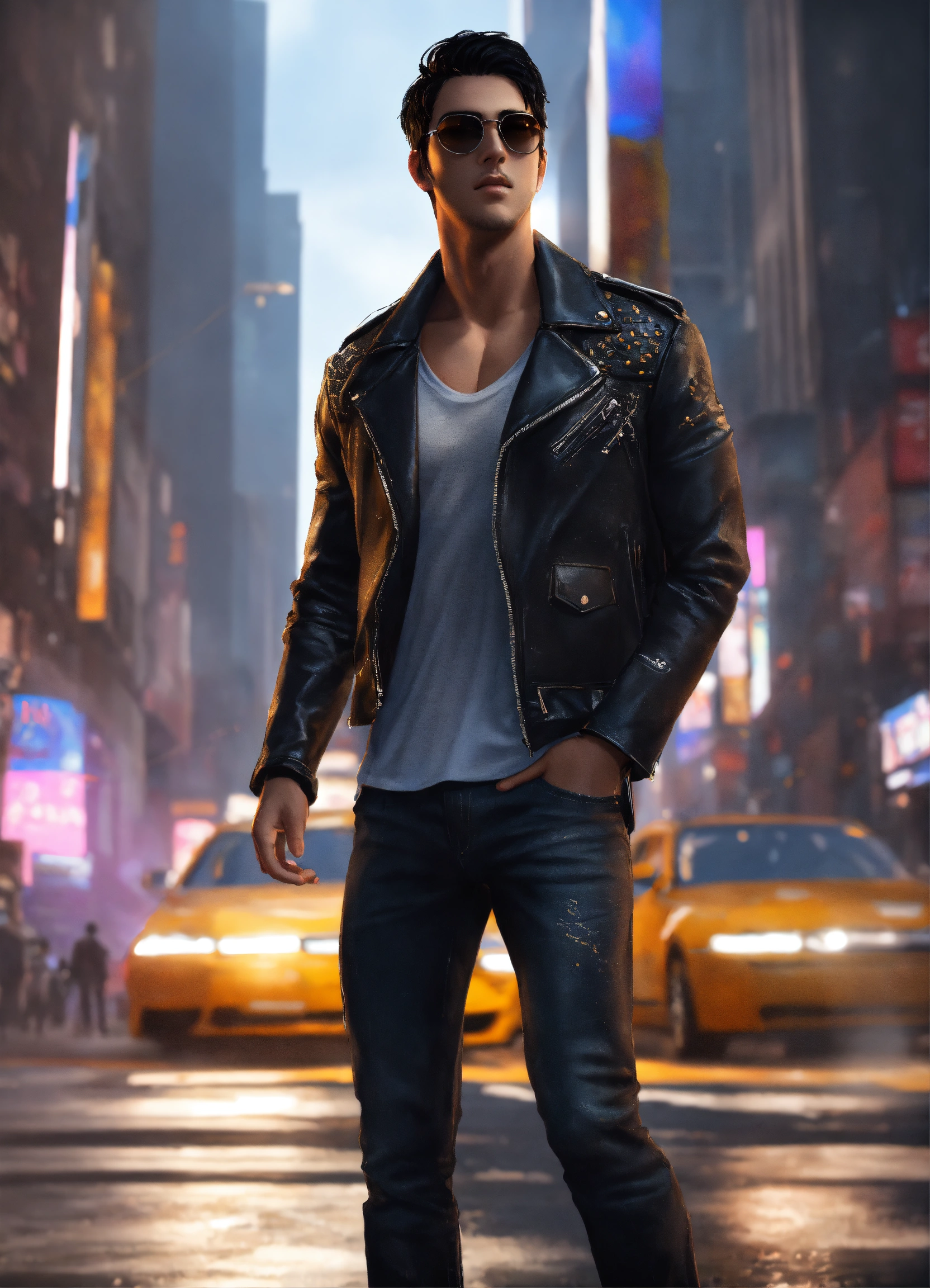 Lexica - Full body of a Handsome, athletic seokjin male god with short ...