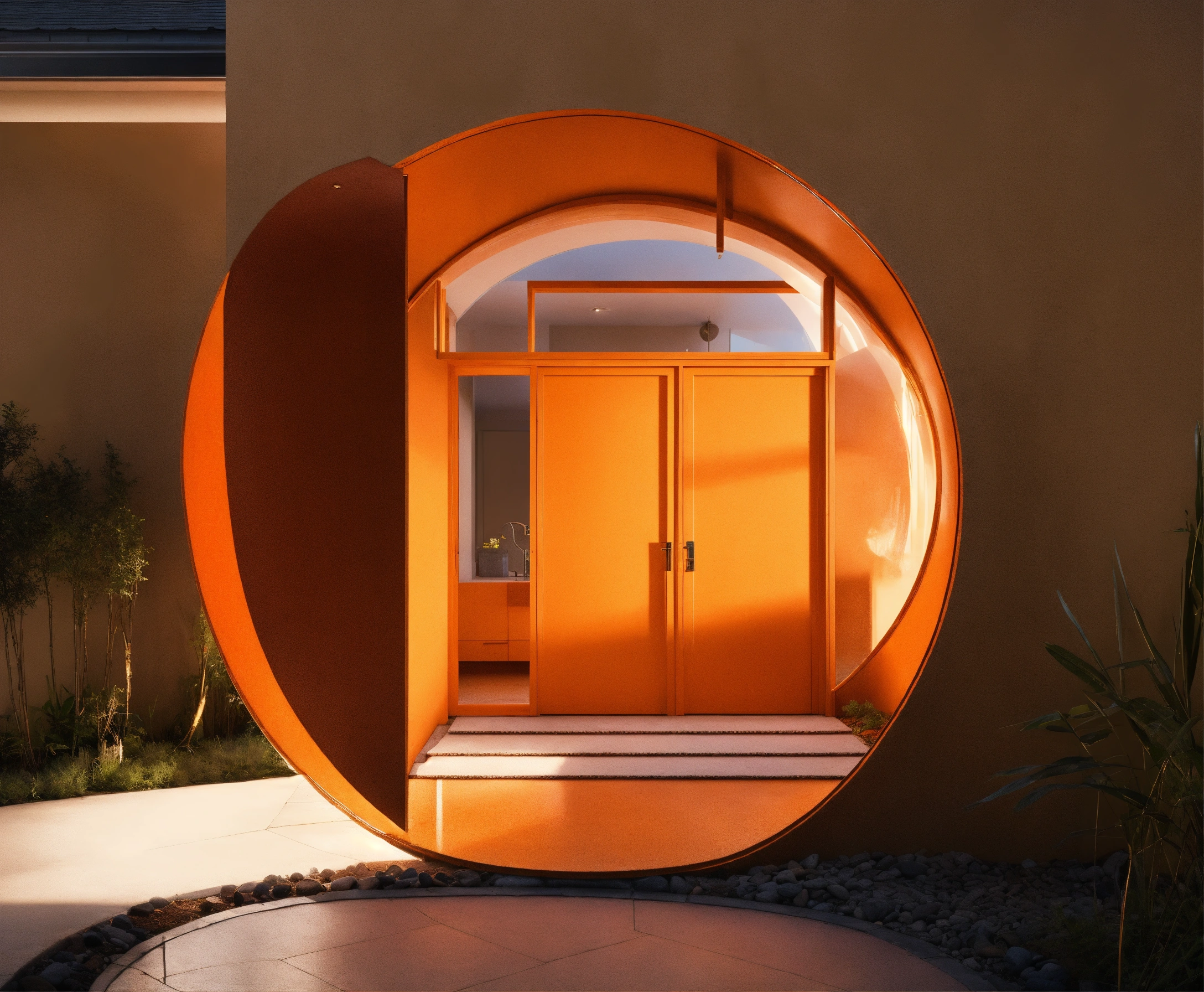 Lexica - Designing an orange-inspired home with an emphasis on lots of ...