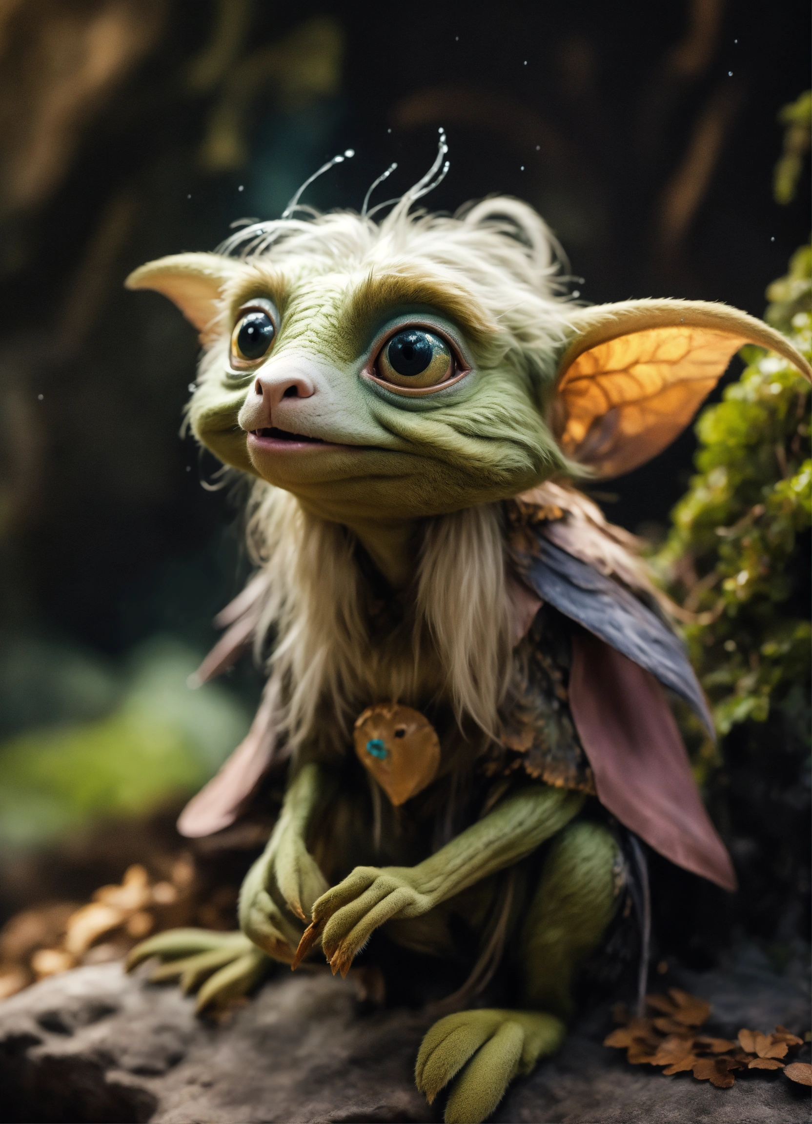 Lexica - A Gelfling extra furry animal like less clothes princess full ...