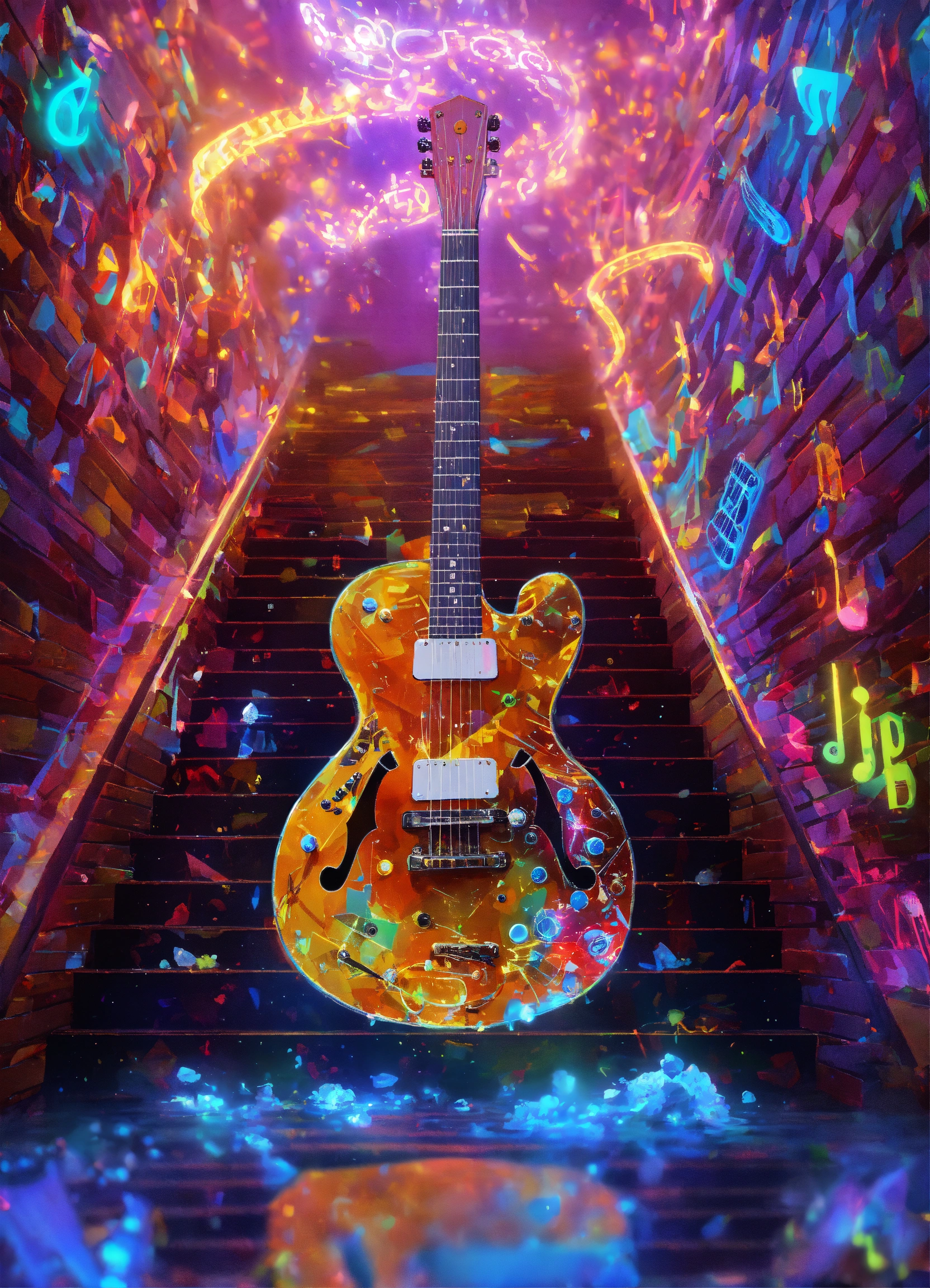 Lexica - A time-traveling wizard, guitar infused into a floating ...