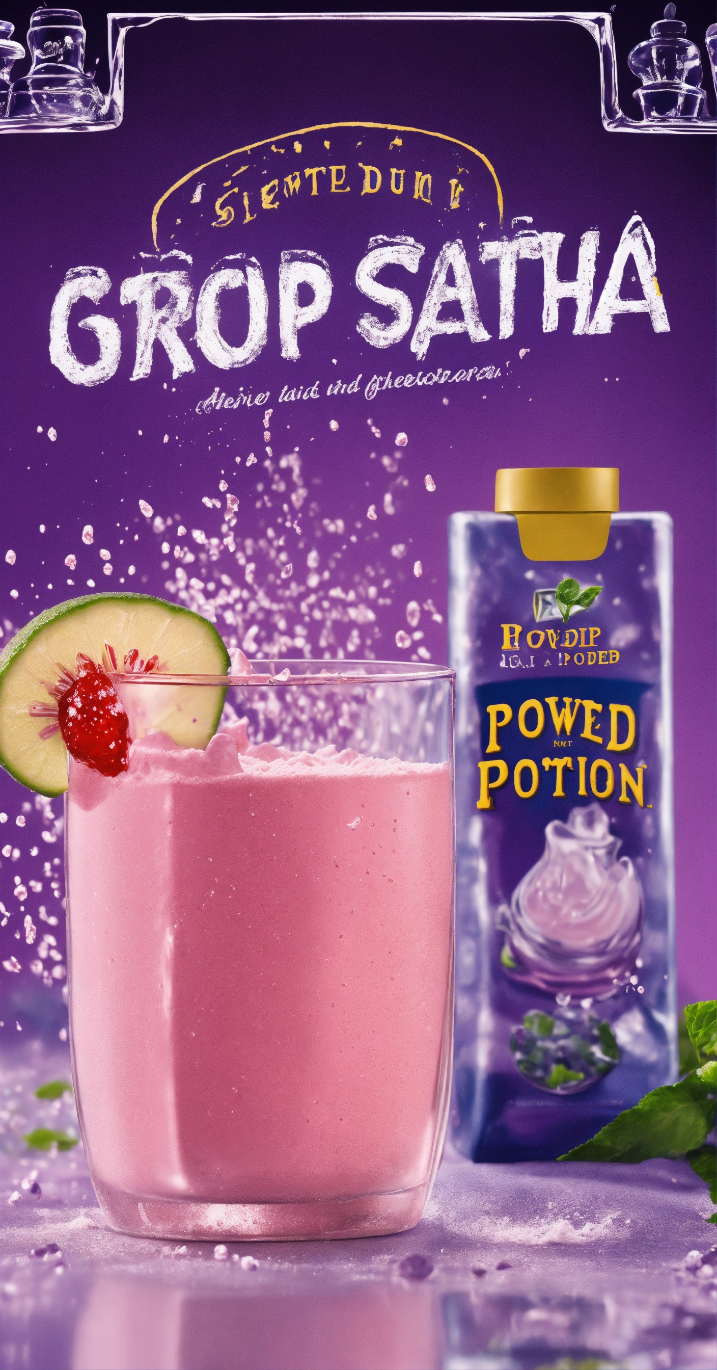 Lexica - Advertising image for powdered potion