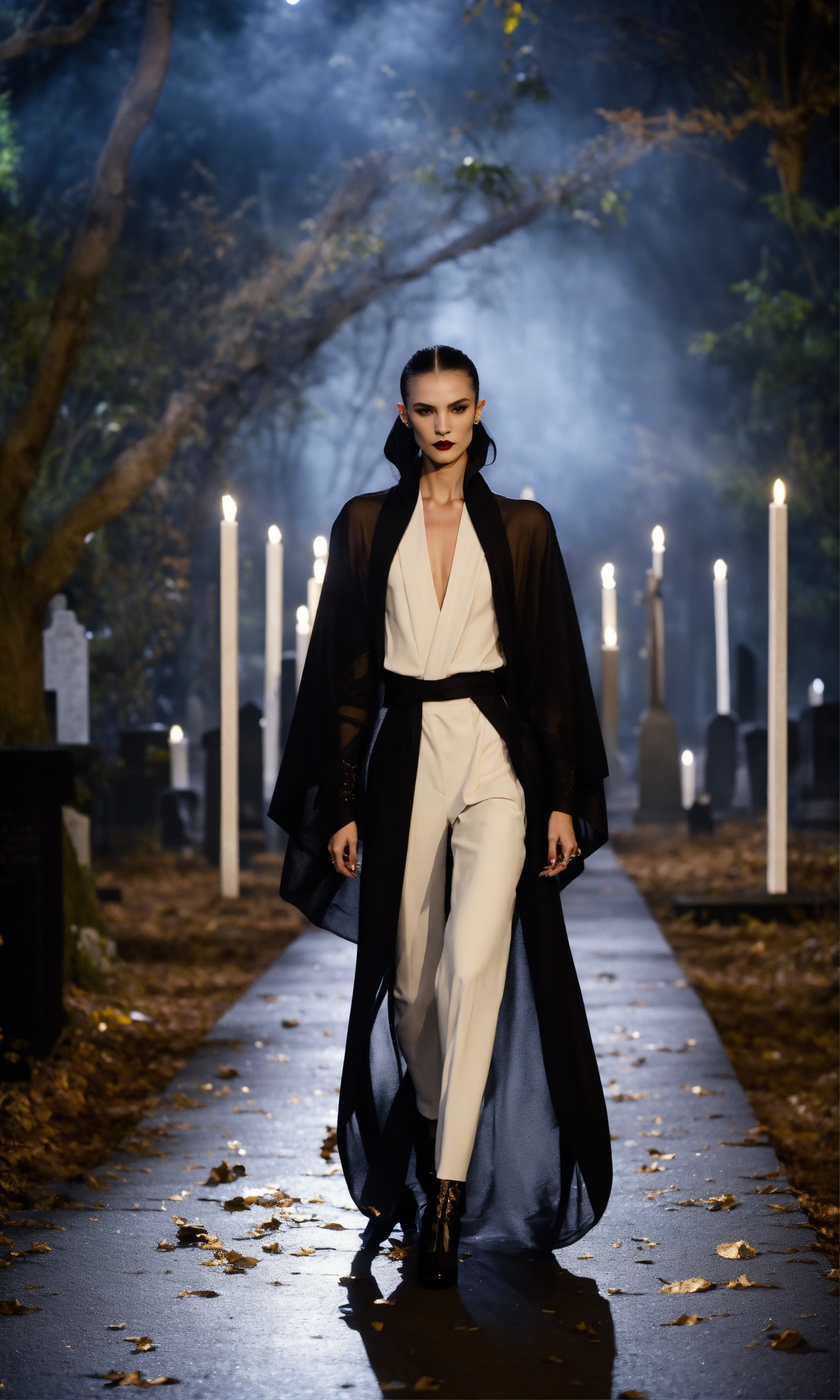 Lexica - Lothlorien androgynous vampires walking runway during vamp ...