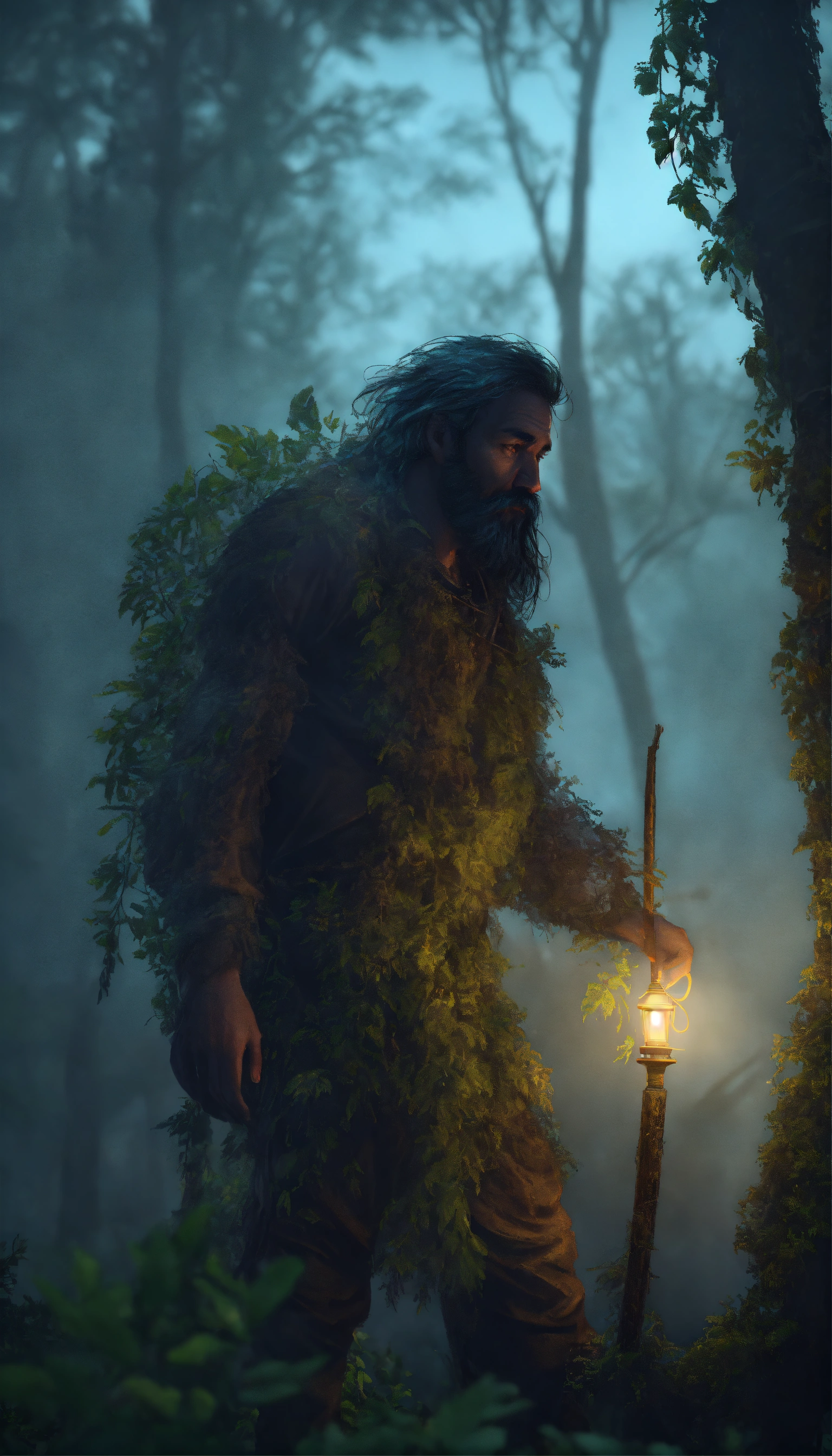 Lexica - Kapre philippines scary hairy tall human using tobacco on the ...