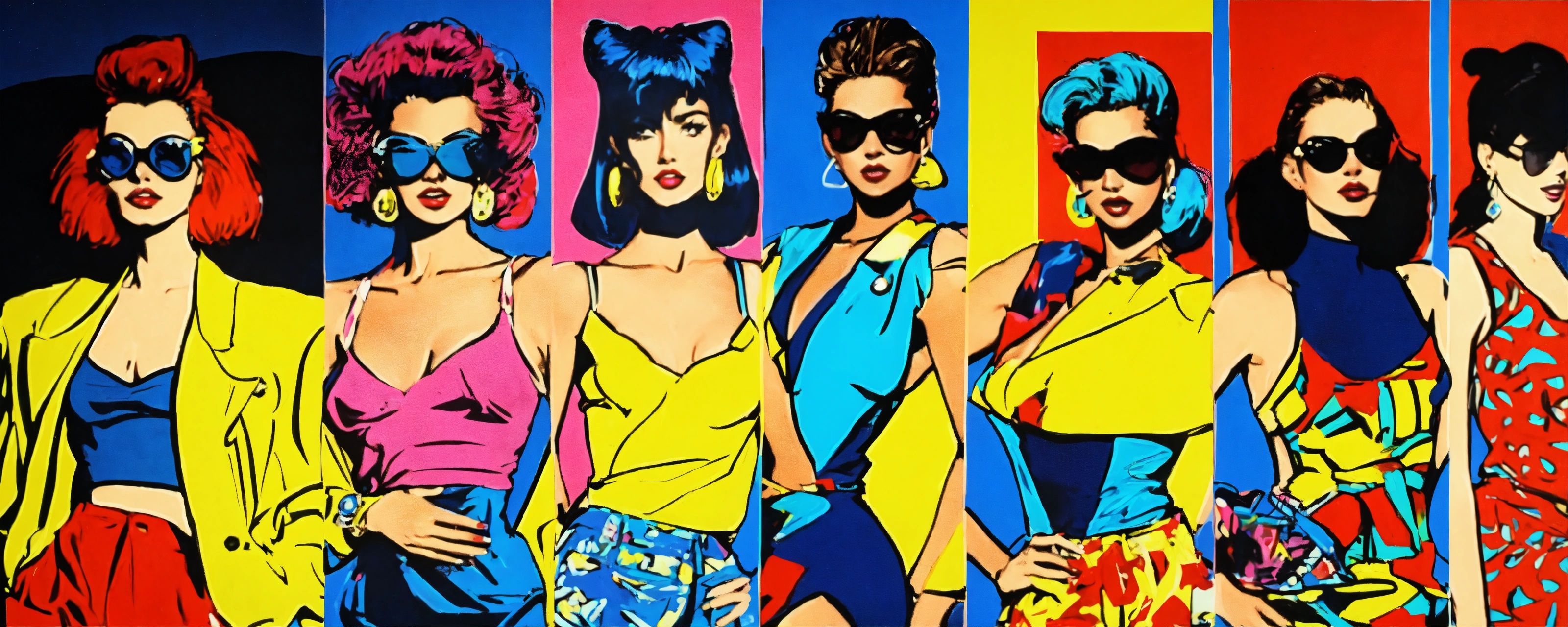 Lexica - 1990s fashion,pop art